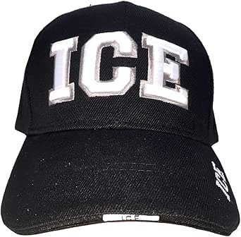 I.C.E Immigration & Customs Enforcement Officer Gear, 3D Embroidered ...