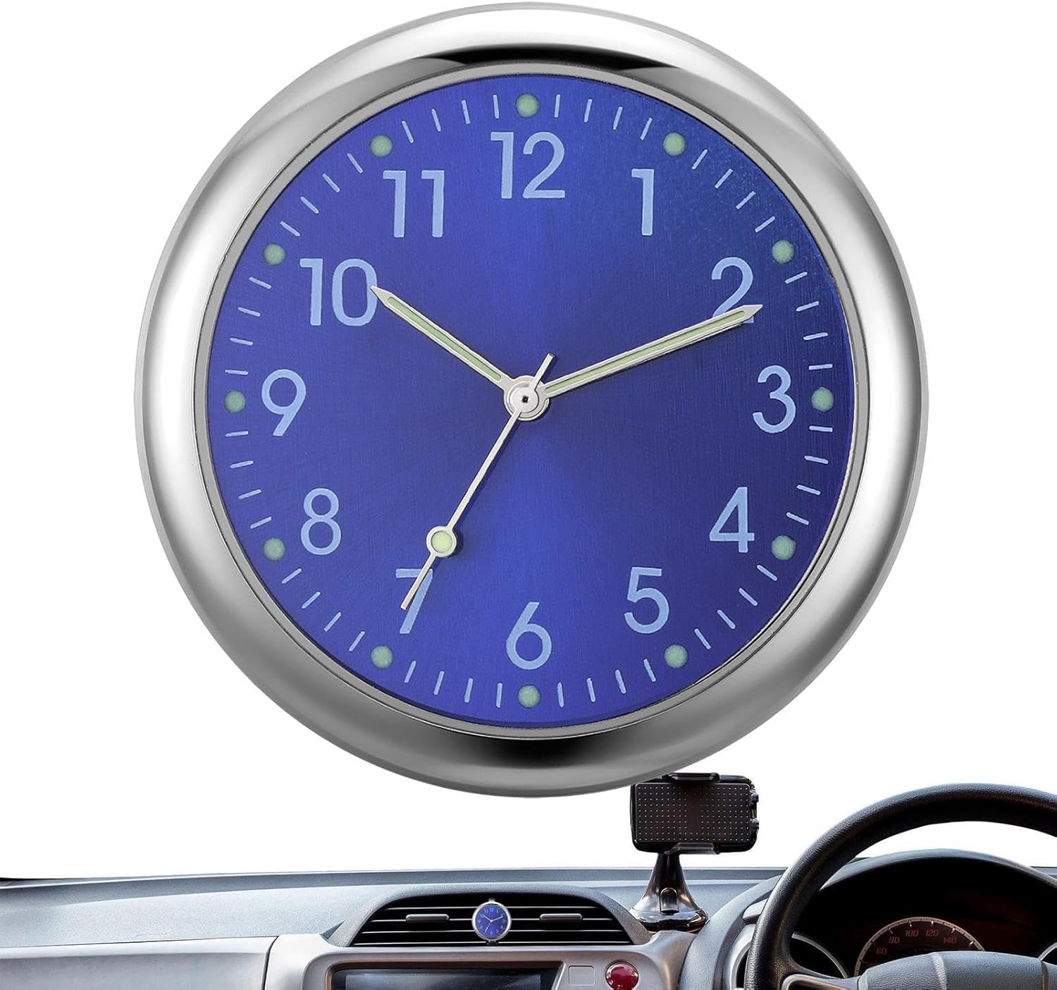Amazon.com: Car Dashboard Clock, Vehicle Adhesive Clock, Mini Car Clock ...