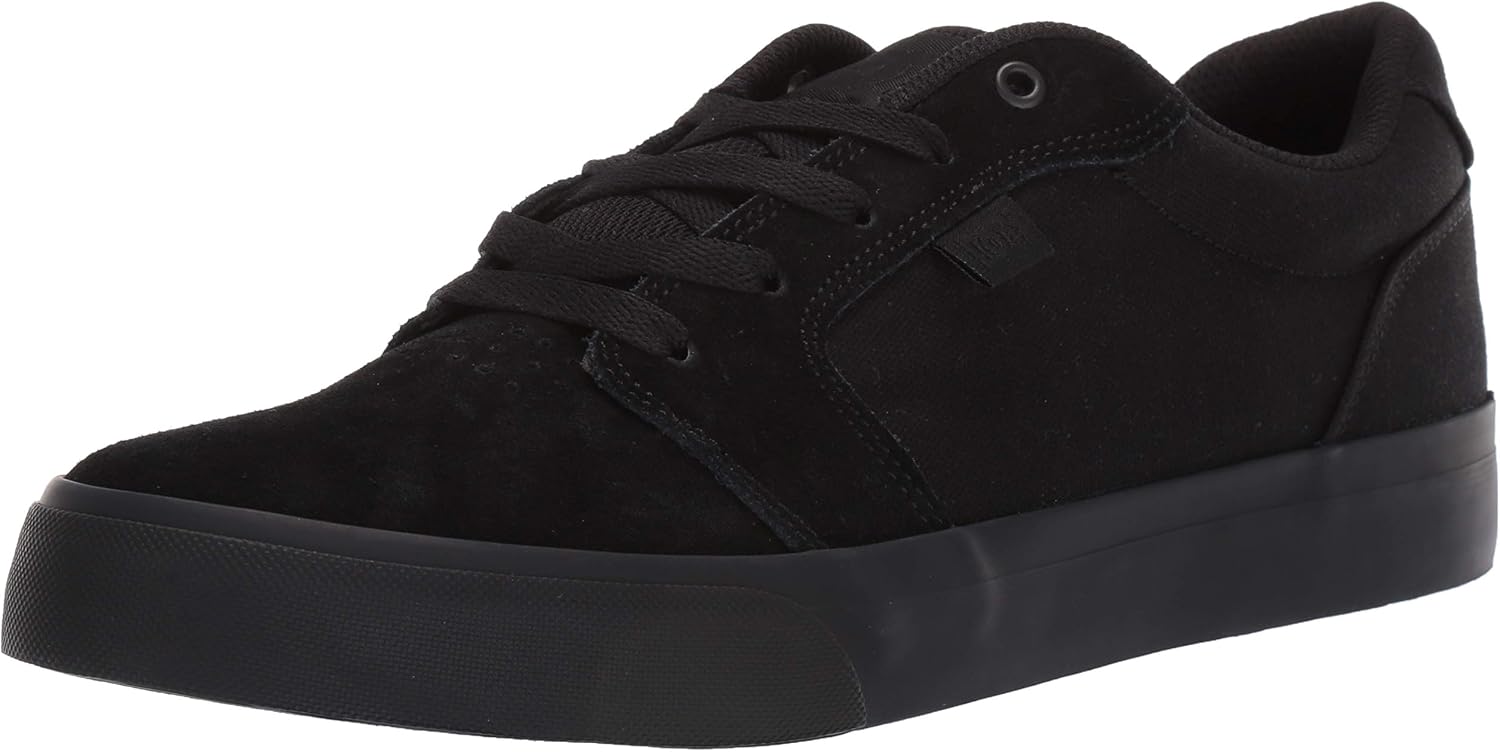 Amazon.com | DC Men's Anvil TX Skate Shoe, Black/Black, 13 M US ...