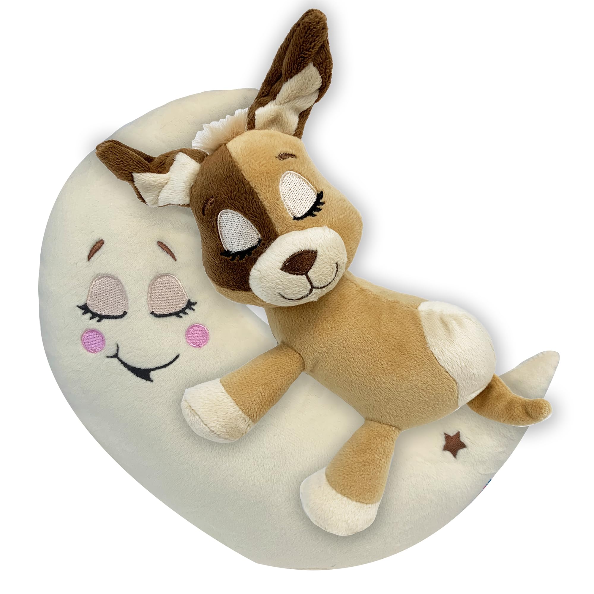 Amazon.com: Happpy Nappers Lullabrites Moon Pet - Dog - Brown & Tan ...
