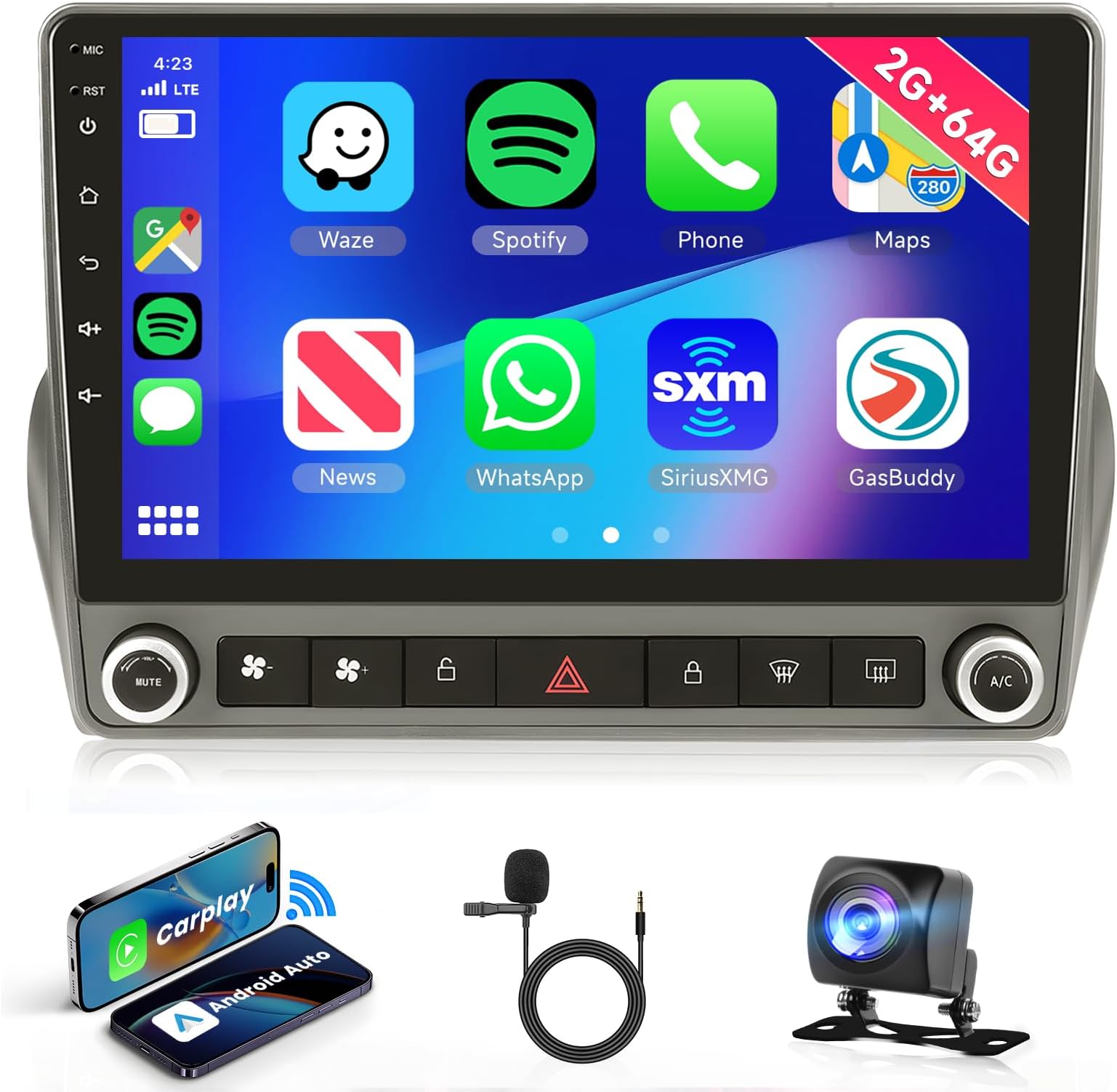 Amazon.com: CZSWCH Android 12 Radio for Chevrolet Camaro 2010/2011/2012 ...