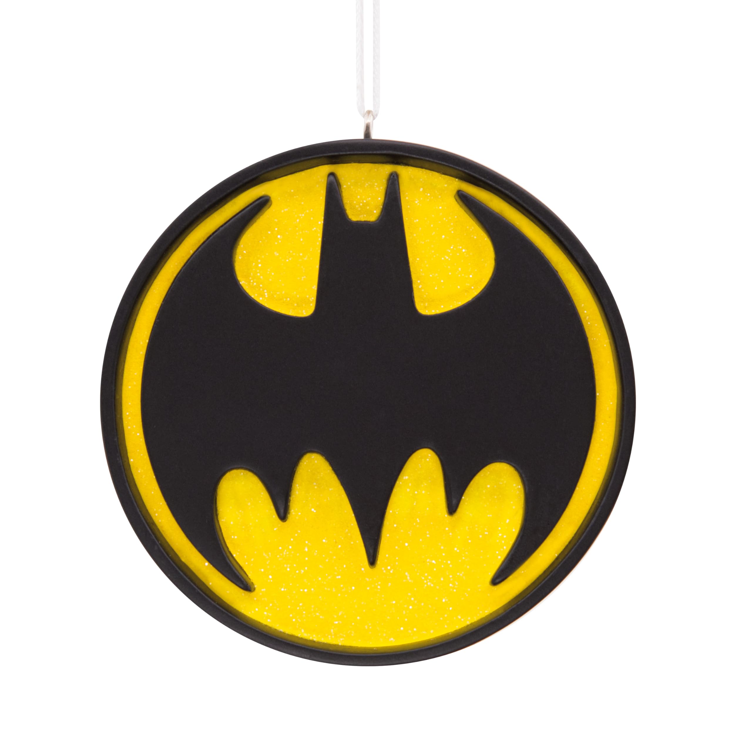Amazon.com: Hallmark DC Batman Bat-Signal Christmas Ornament ...