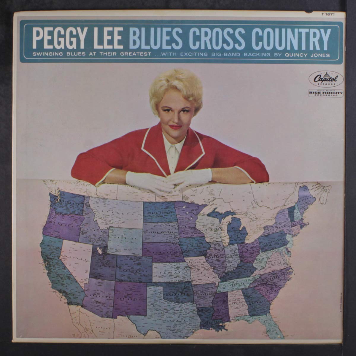 PEGGY LEE - blues cross country LP - Amazon.com Music