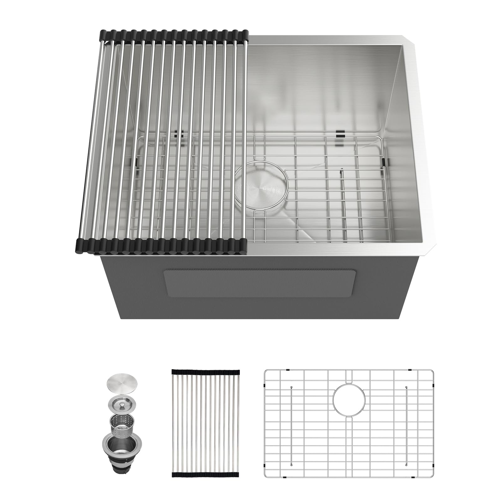 Snapklik.com : Undermount Laundry Sink 24 Inch - 13 Inch Deep ...