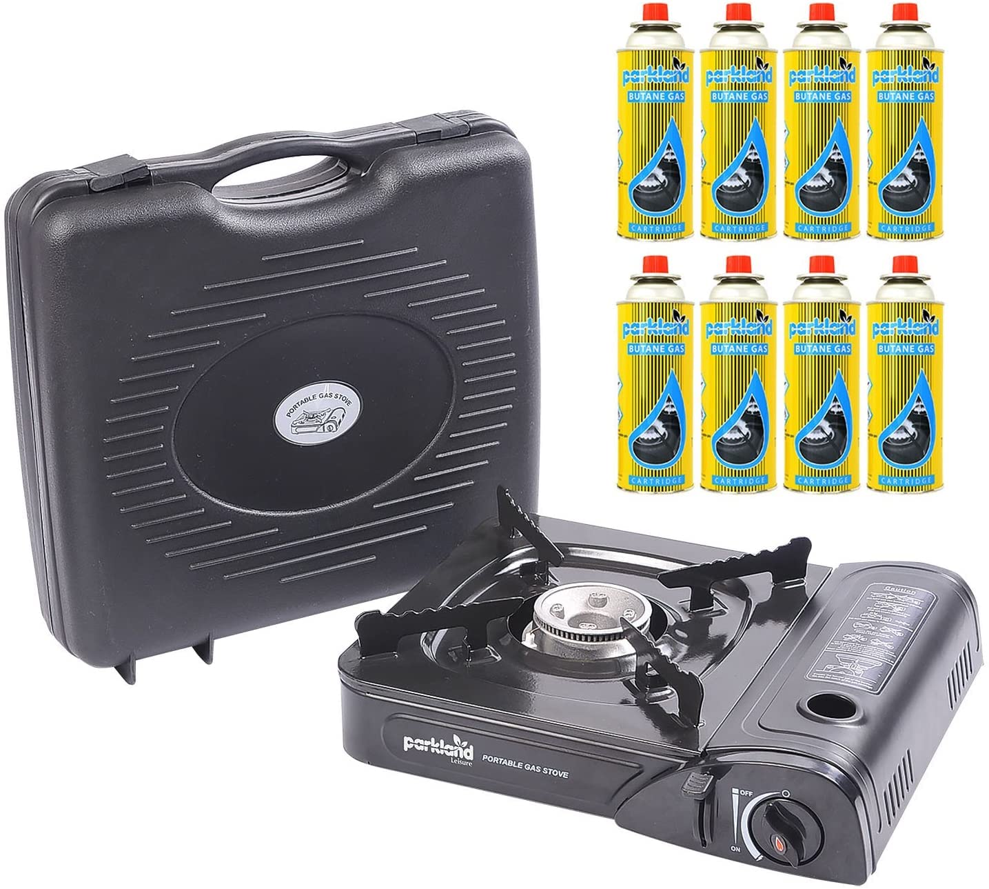 Buy STOREXPortable Single Burner Hob Camping Stove Cooker Automatic ...