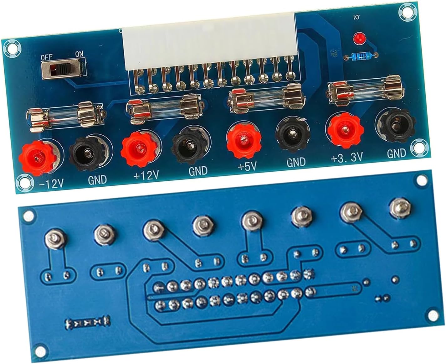Amazon.com: WWZMDiB XH-M229 24 Pin Benchtop Computer Power Board ...