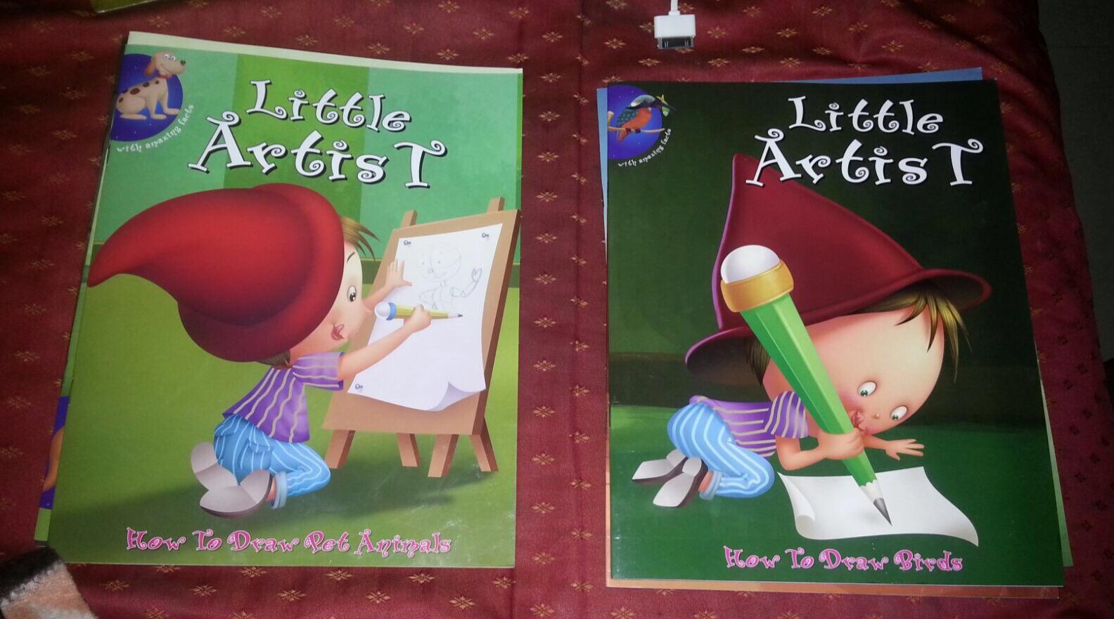Drawing Book For Kids : Little Artist Sketch Book (Pack of 3) | Fun ...