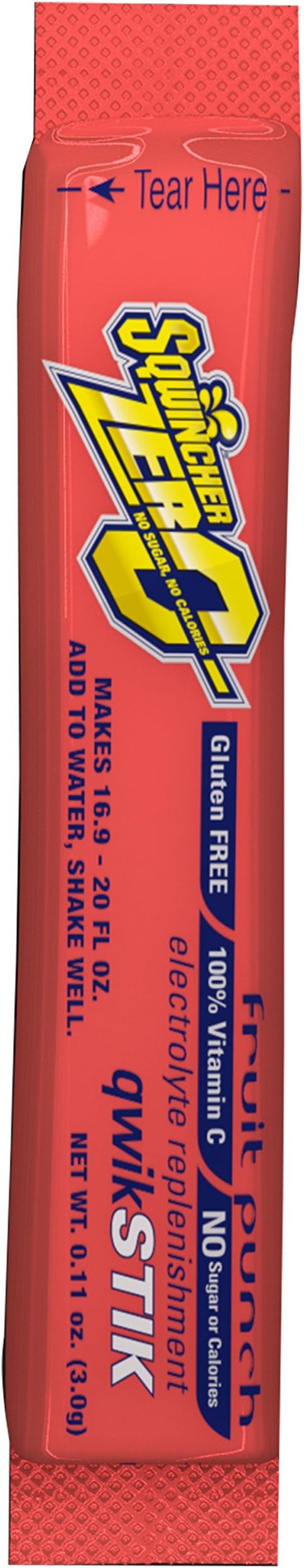Amazon.com : Sqwincher Qwik Stik 10 Count Tubes Variety Bundle -Powder ...
