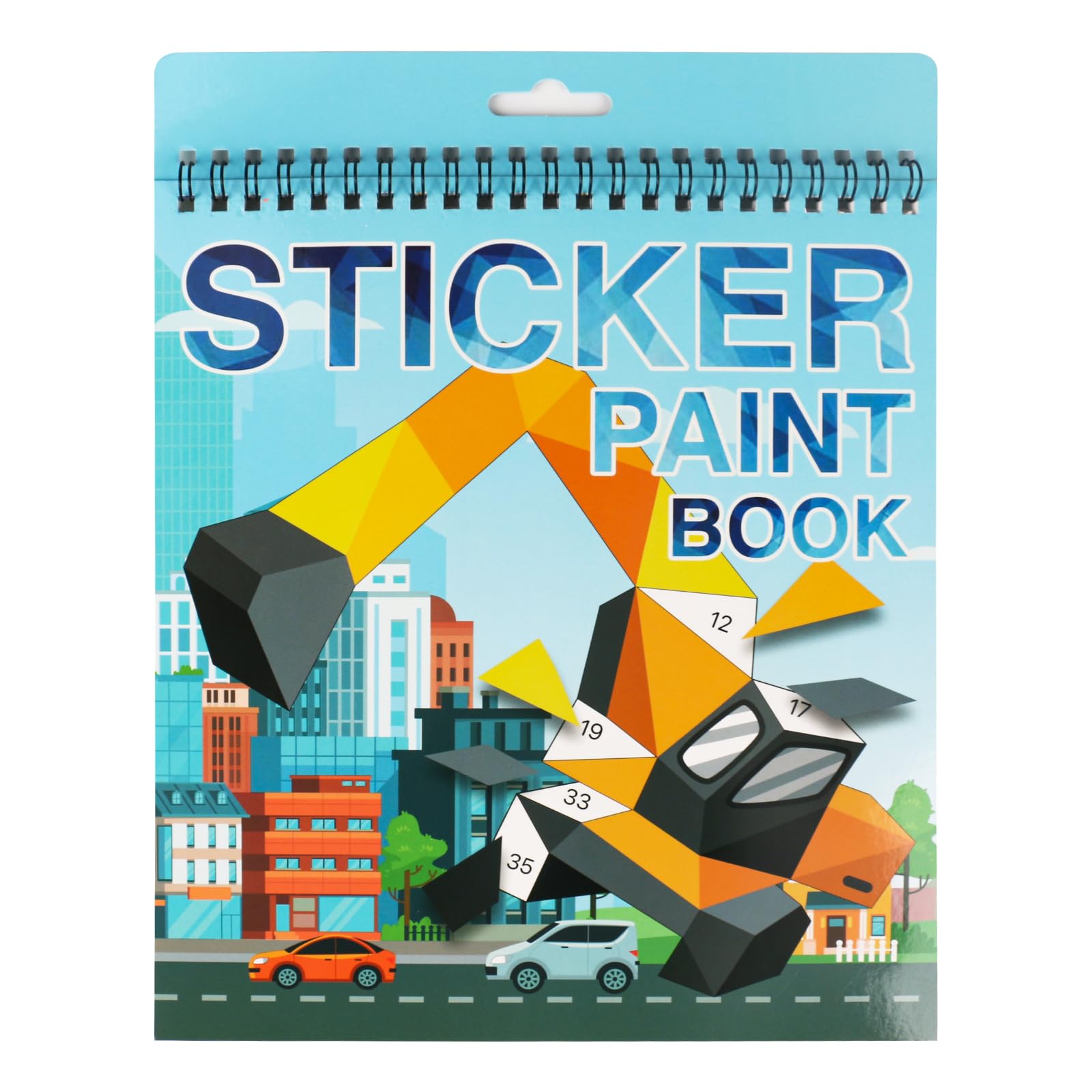 Amazon.com: Vehicle Sticker Book for Kids Ages 4-8, Crafts for Kids ...