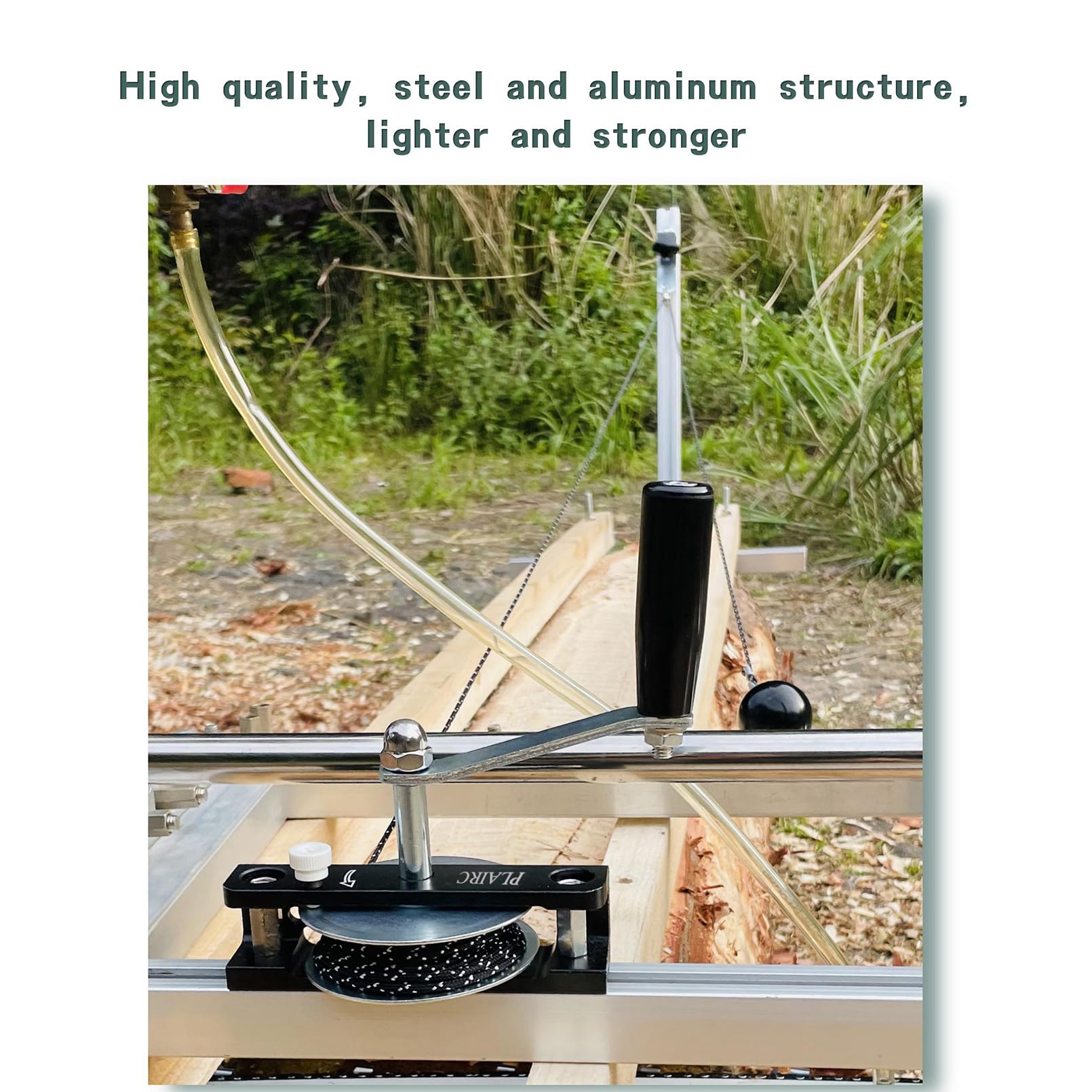Portable Chainsaw Planking Tool Chainsaw Mill Winch Kit With Lever Arm ...