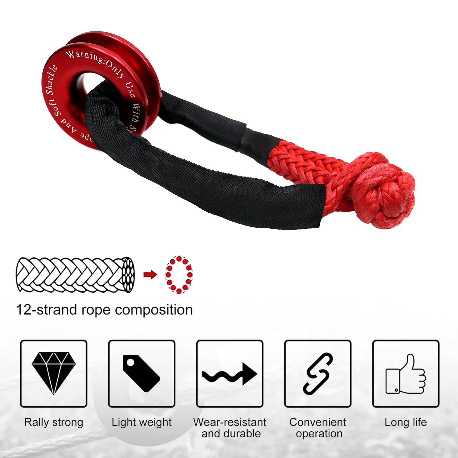 Snapklik.com : RULLINE UTV ATV SUV Truck Recovery Essential Accessories ...