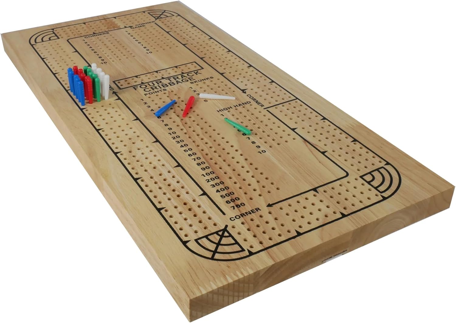 Compact Four Track Cribbage Board for Card Game Philippines | Ubuy