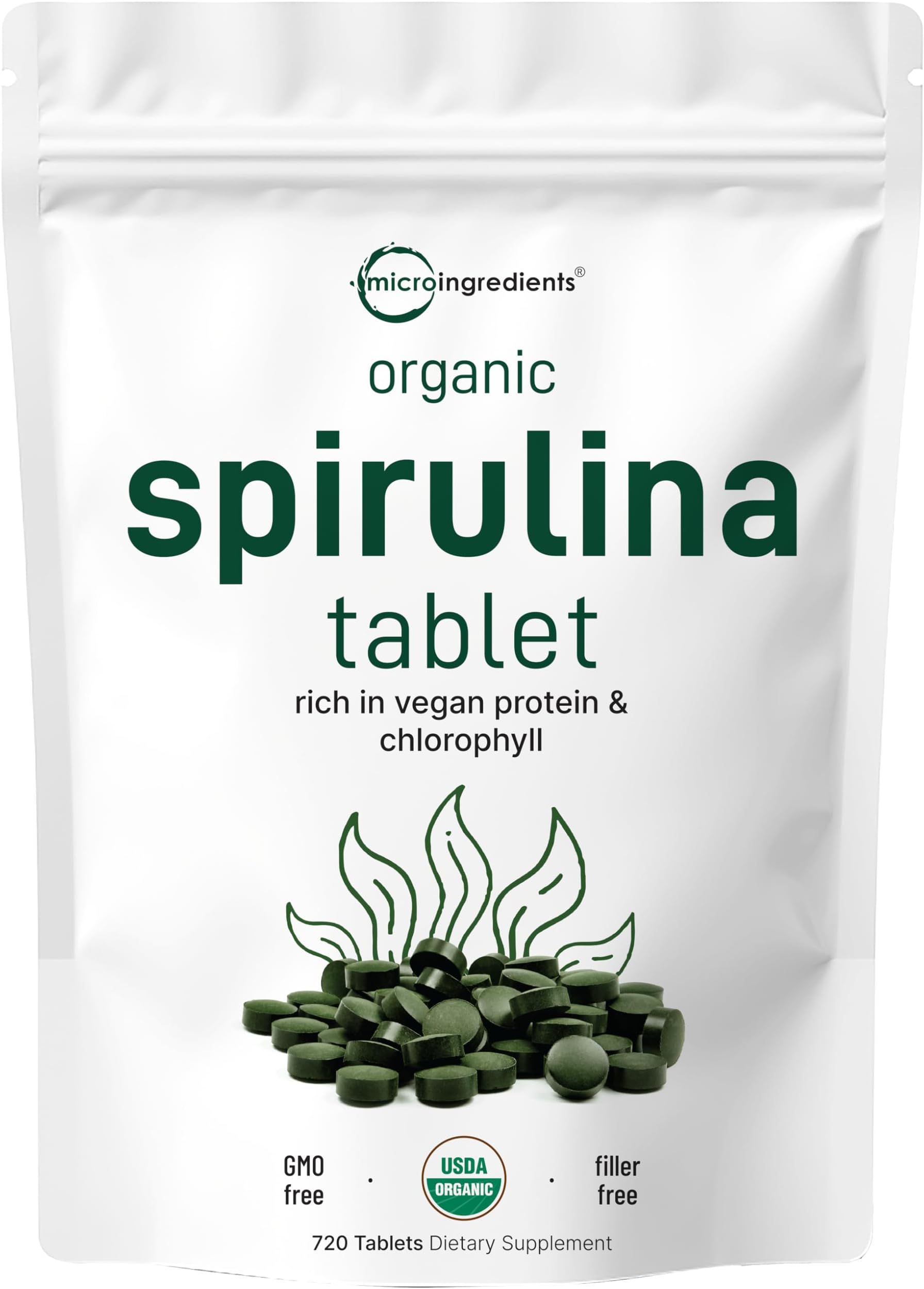 Amazon.com: HEALTHFORCE SUPERFOODS Spirulina Manna - Powder - 5.25 Oz ...
