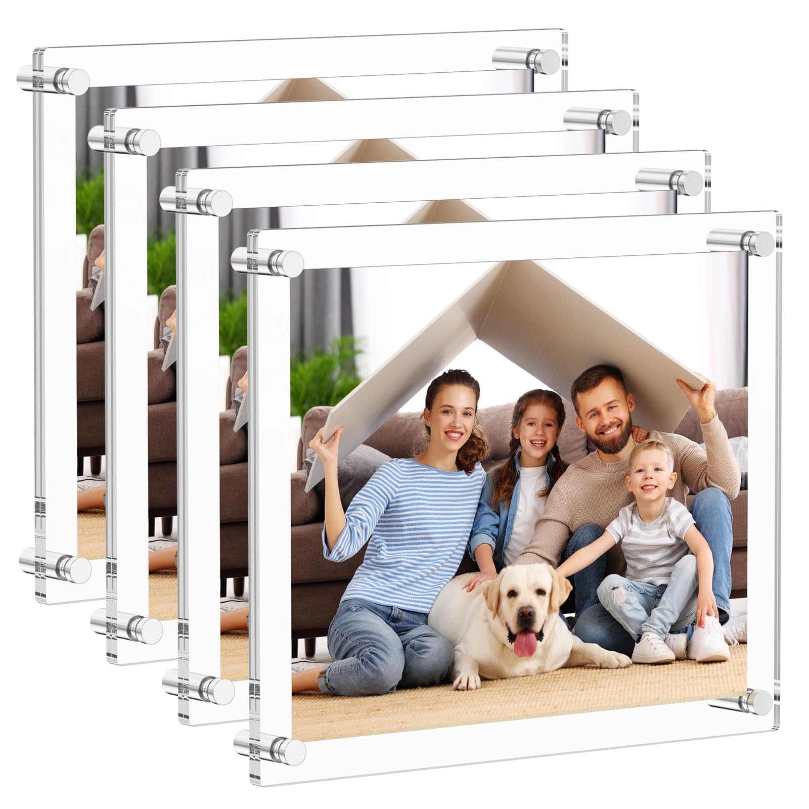 Amazon.com - AITEE 8.5x11 Acrylic Picture Frames 4 Pack, Clear Picture ...