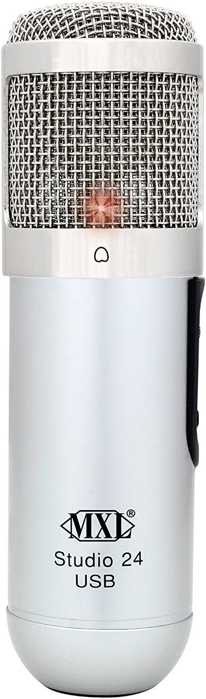 Amazon.com: MXL Studio 24 USB Microphone : Musical Instruments
