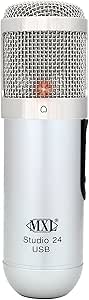 Amazon.com: MXL Studio 24 USB Microphone : Musical Instruments