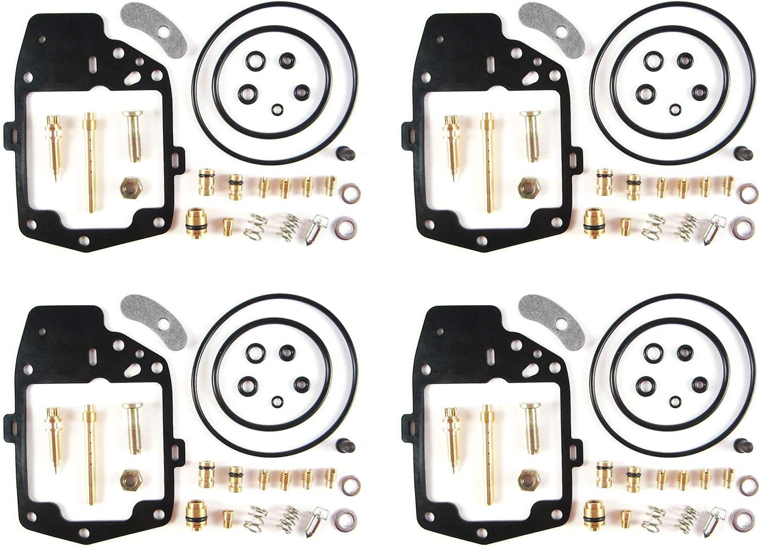 Amazon.com: 4 X CARBURETOR CARB REPAIR REBUILD KIT fit for 1976 GL1000 ...