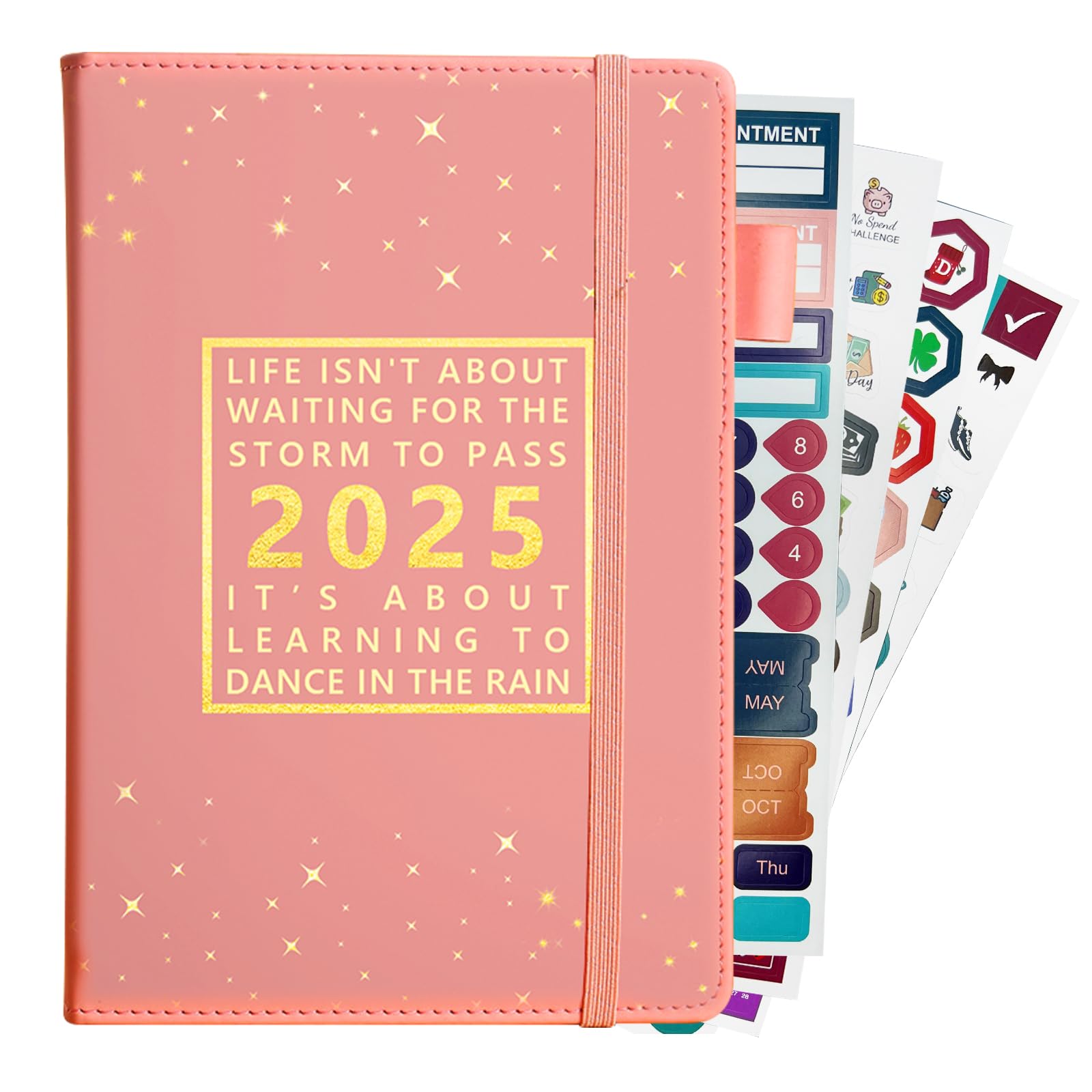Diary 2025, 2025 Diary A5 Day per Page, Annual Daily Planner for Jan ...