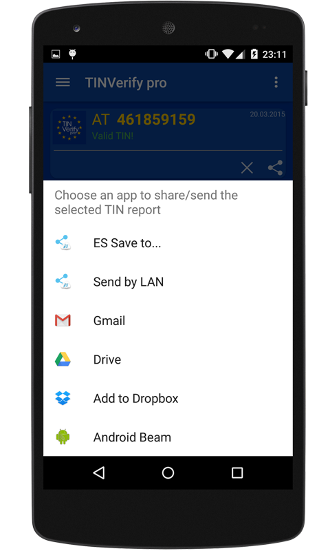 TIN Verify pro: app su Amazon Appstore