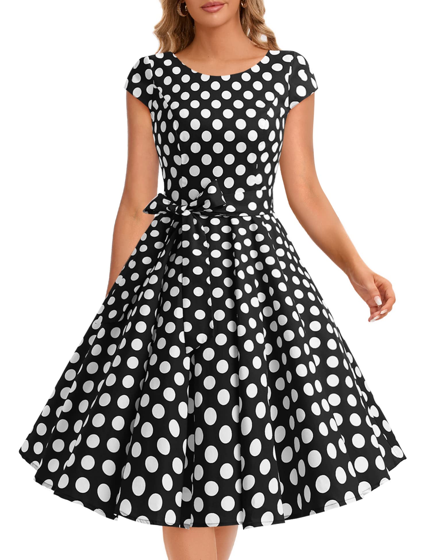 Snapklik.com : Dressystar Womens Vintage 1950s Retro Rockabilly Prom ...