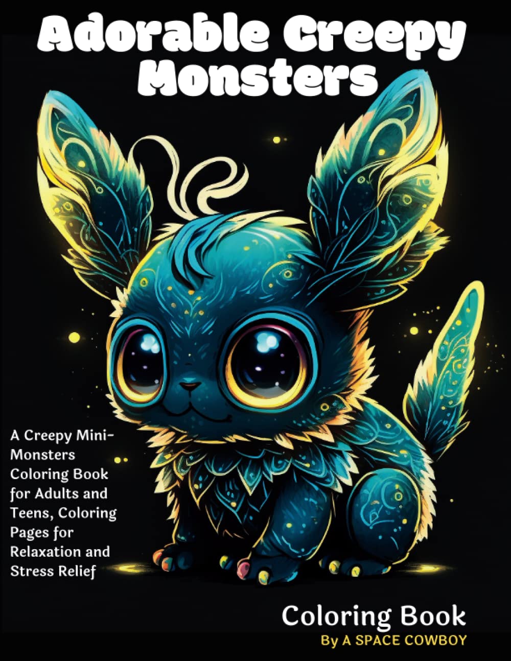 Amazon.com: Adorable Creepy Monsters Coloring Book: A Creepy Mini ...