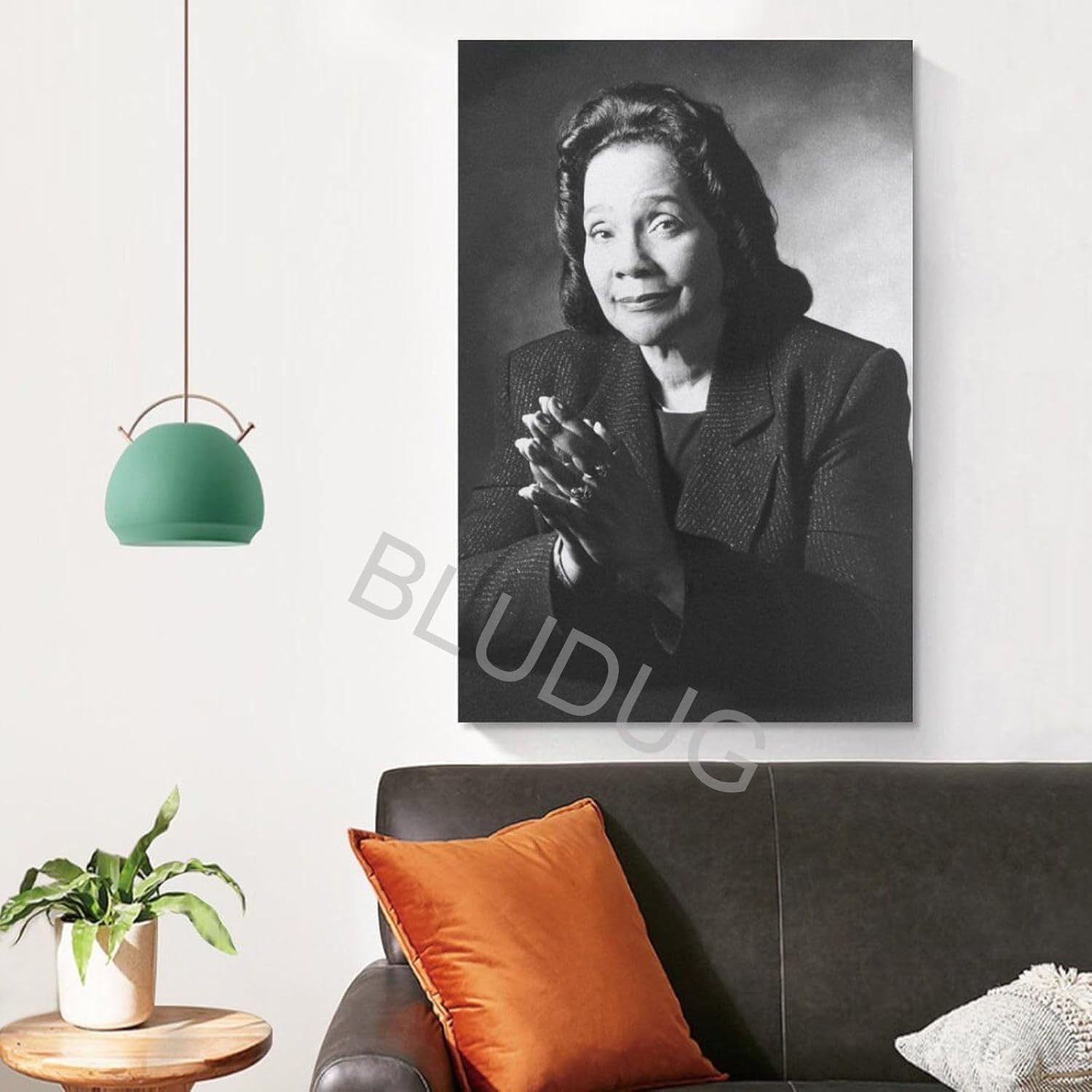 BLUDUG Coretta Scott King Posters American Writer And Activist Advocate ...