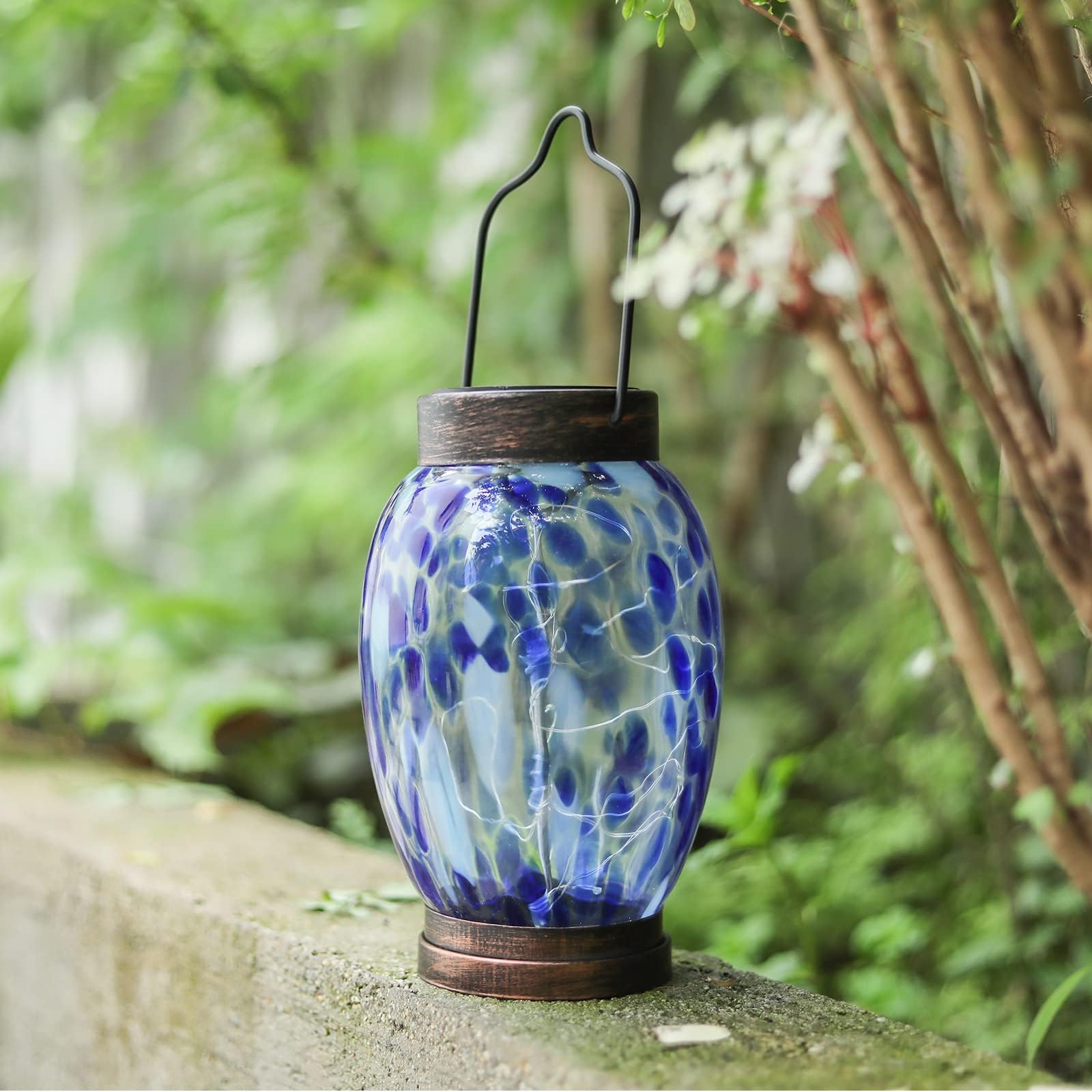 iayokocc Battery Box, Solar Lantern Light Replacement Top for Outdoor ...