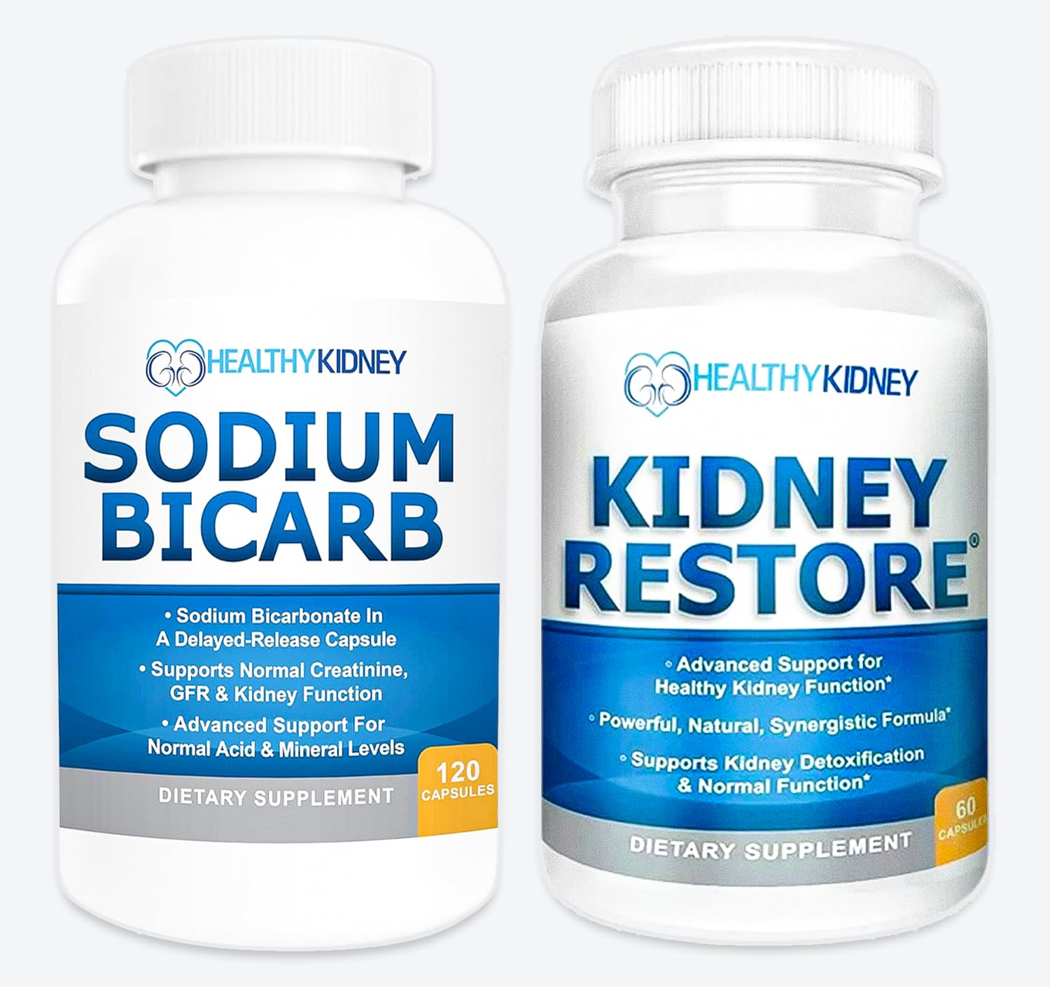 Amazon.com: Kidney Restore & Sodium Bicarb 2 Pack Kidney Cleanse ...