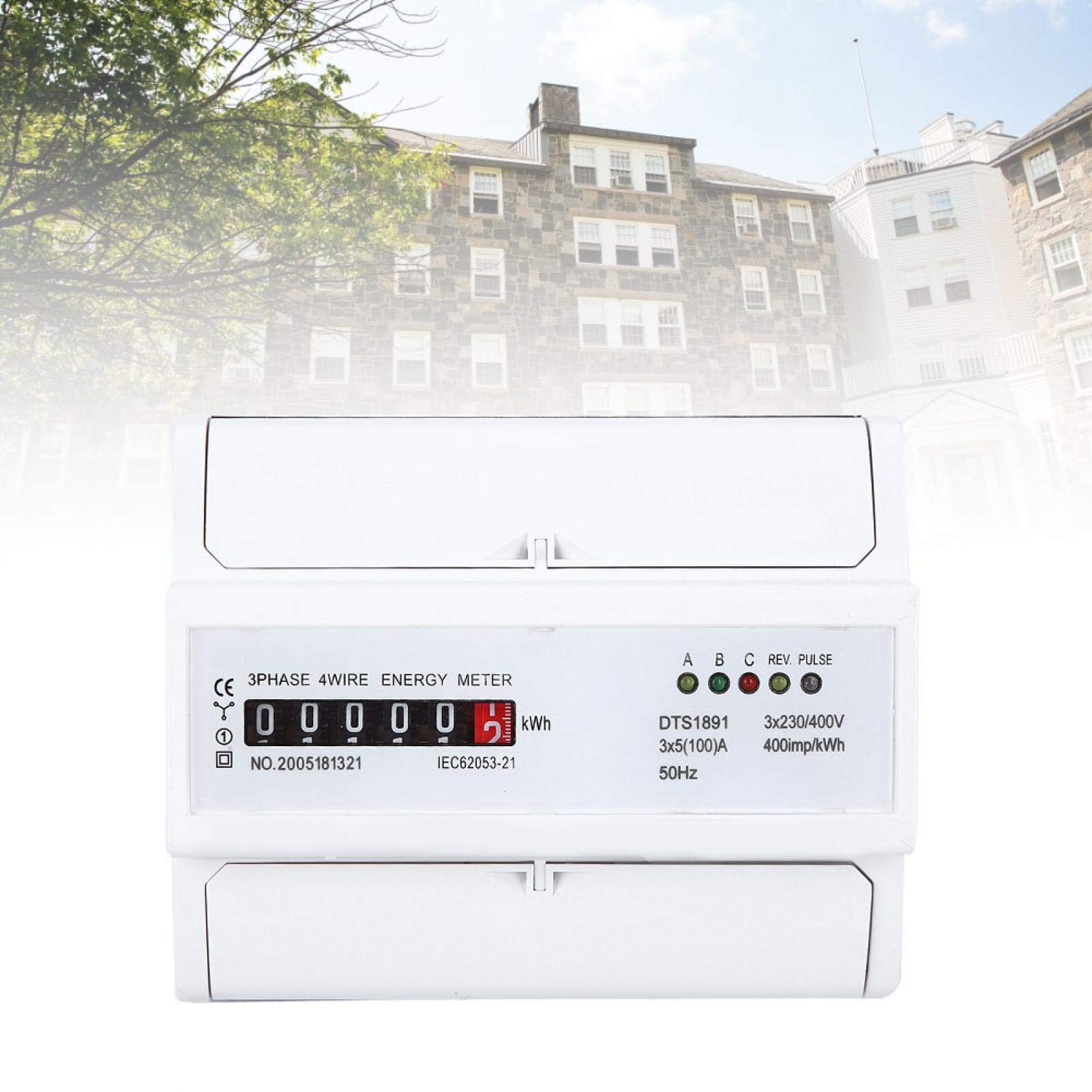 Buy 7P 3 Phase 4-Wire Meter, Easy Installation 3 Phase 4‑Wire Meter ...