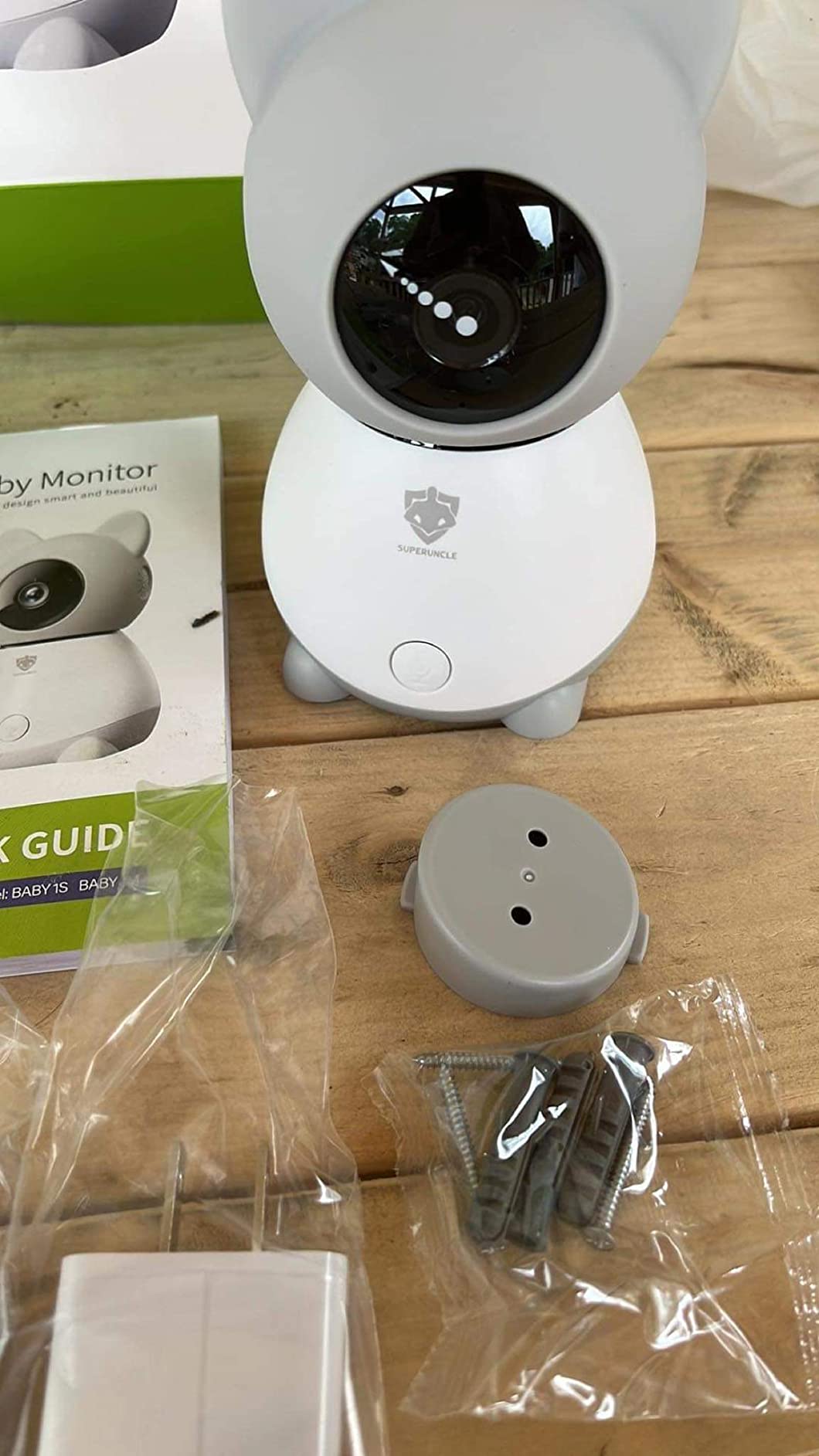 Amazon.com: SUPERUNCLE Baby Monitor, Video Baby Monitor with 1080P ...
