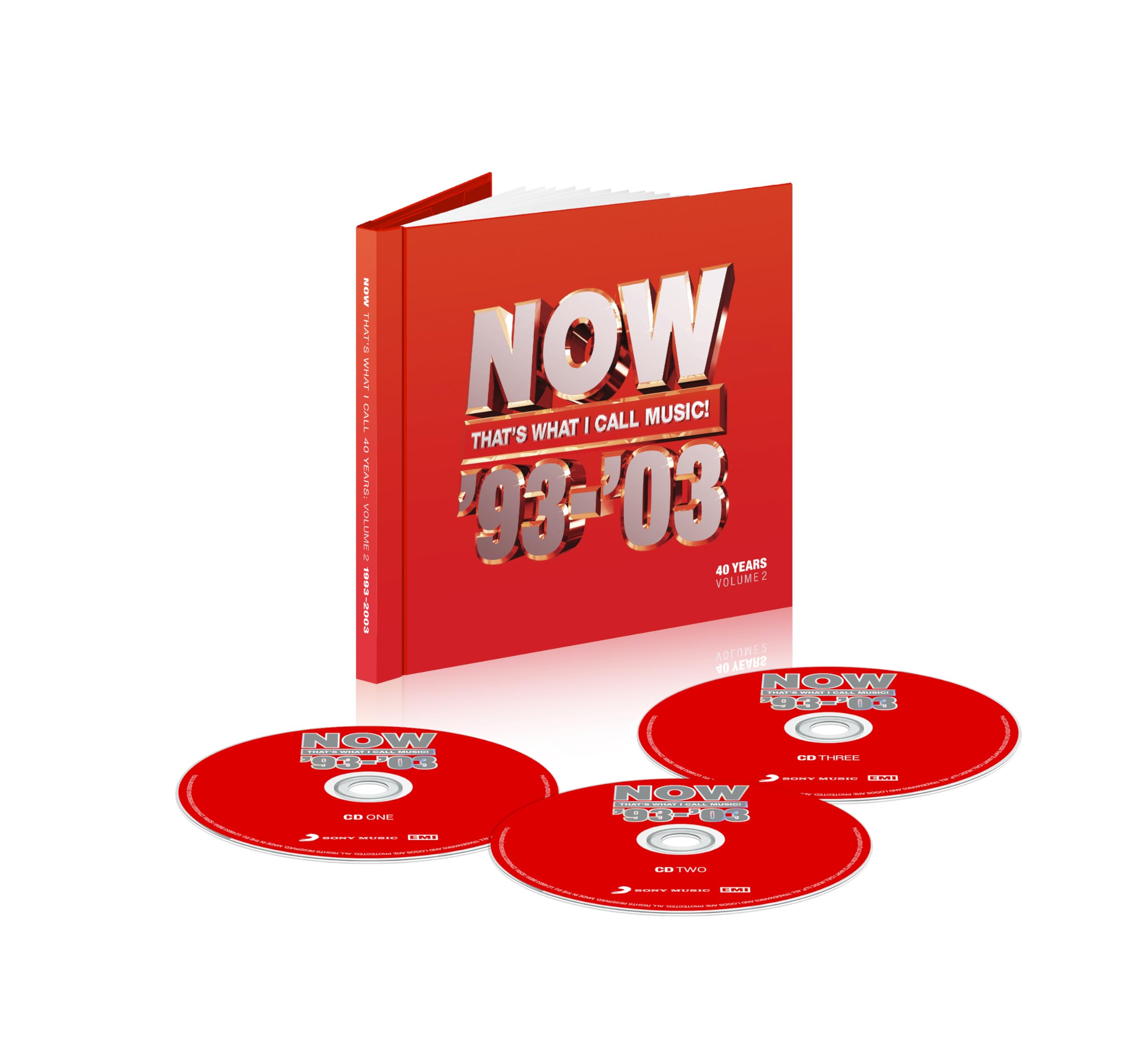 NOW That's What I Call 40 Years: Volume 2 - 1993-2003: Amazon.co.uk ...