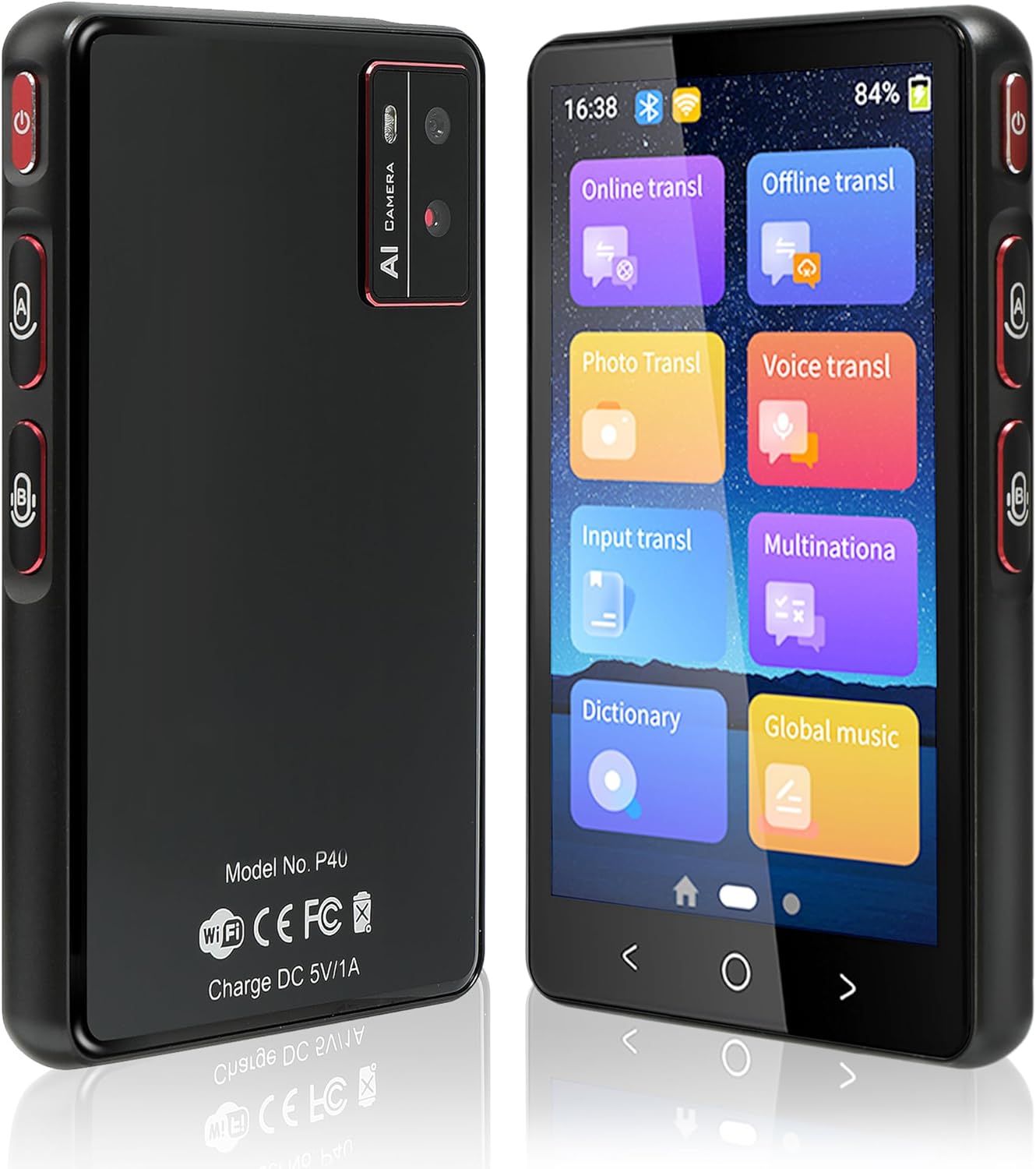 Amazon.com : Language Translator Device, Two Way Instant Voice ...