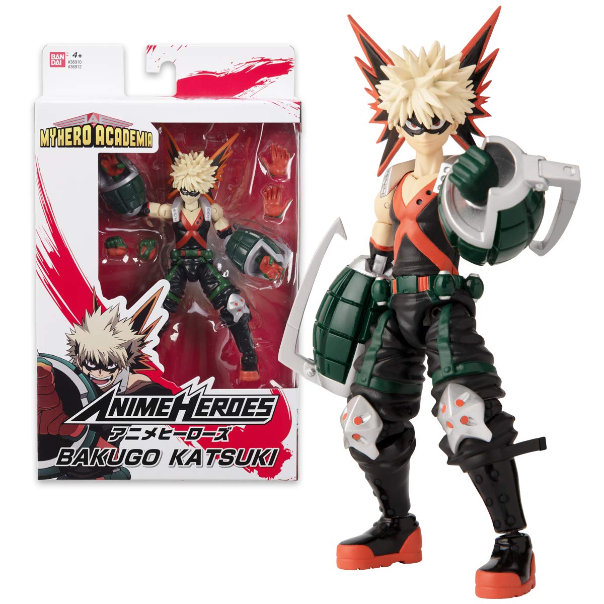 Buy BANDAI Anime Heroes - My Heroes Academia - Anime Hero Figure 17 cm ...