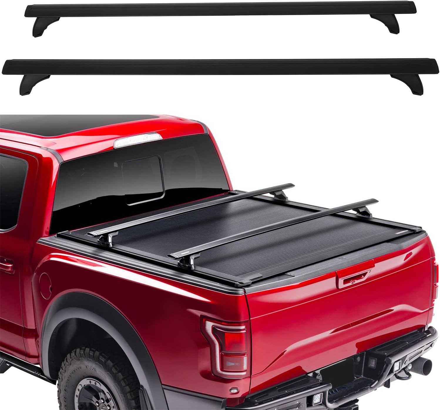 Amazon.com: OCPTY Universal 59" Roof Rack Cross Bars Luggage Racks ...