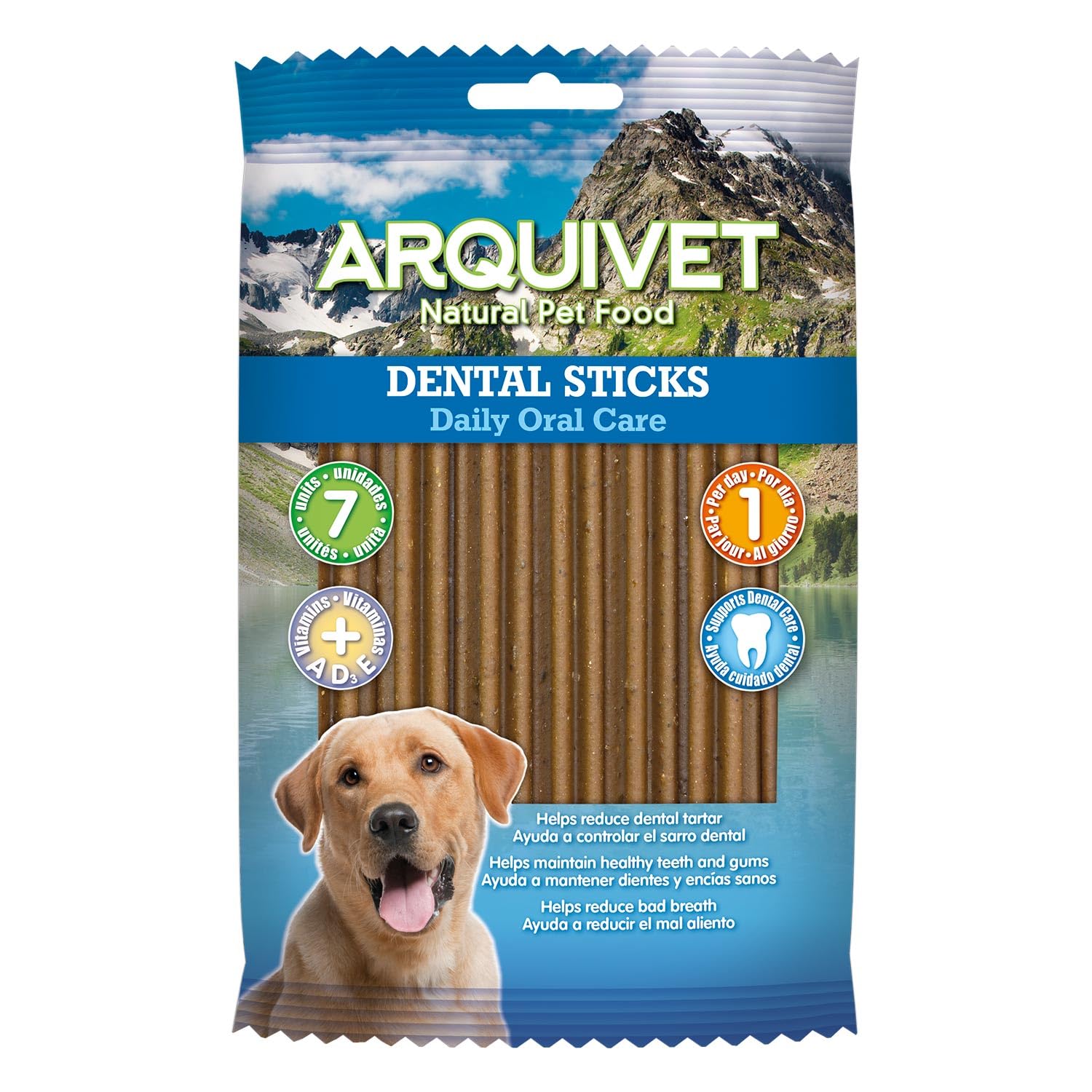Arquivet – Dental Sticks (28 units) – 680 g – Dog treats – BigaMart