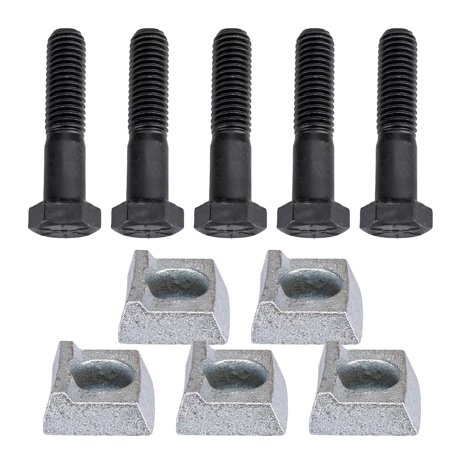 Amazon.com: 5 Pack Mobile Home Wheel Rim Bolts & Clamps, Durable ...