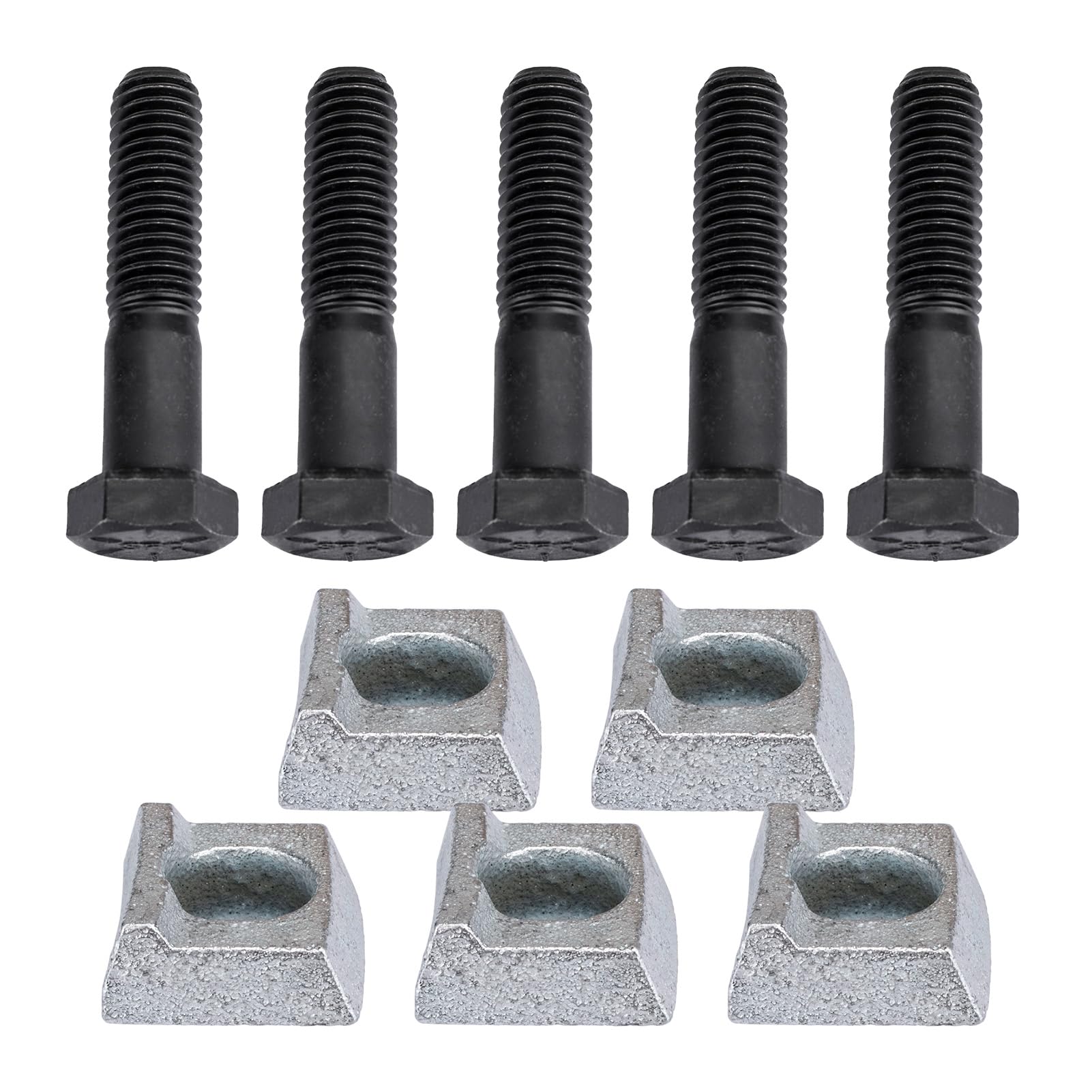 Snapklik.com : 5 Pack Mobile Home Wheel Rim Bolts & Clamps
