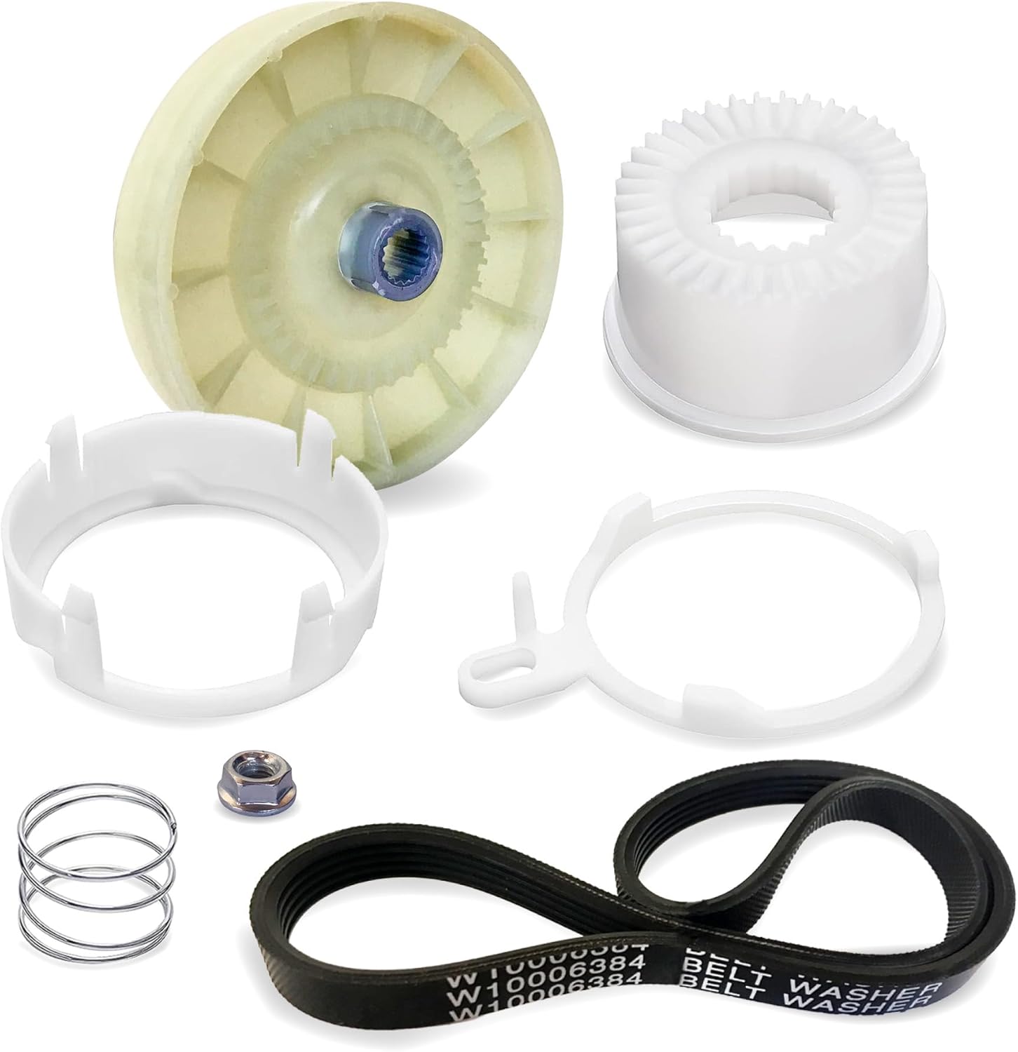 Amazon.com: Washing Machine Washer Pulley Clutch Kit (W10721967 ...