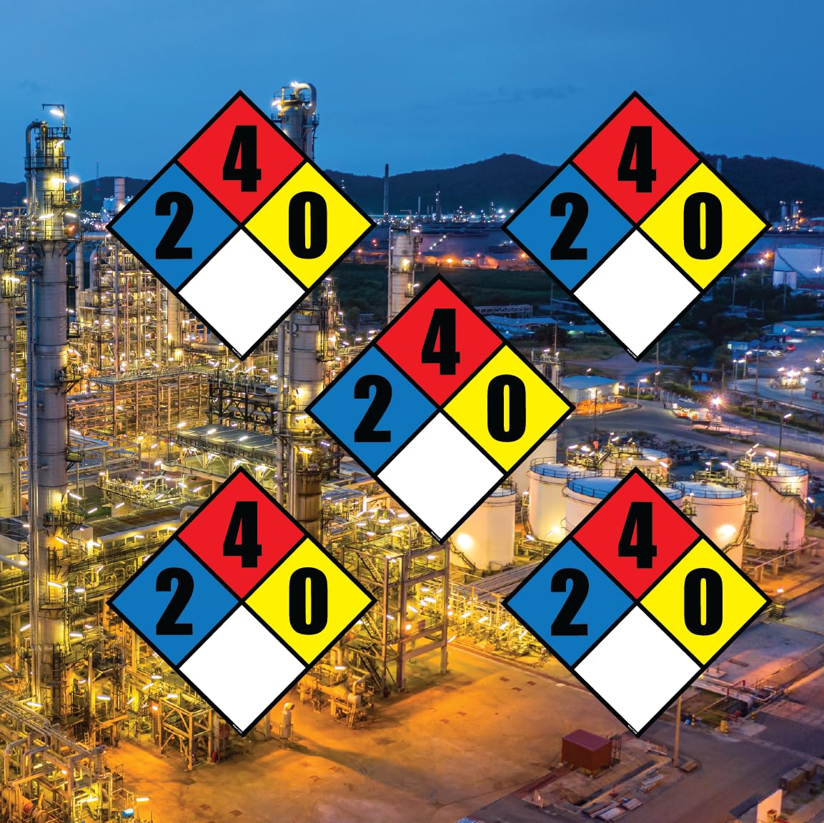 Nfpa 704 Diamond Placard