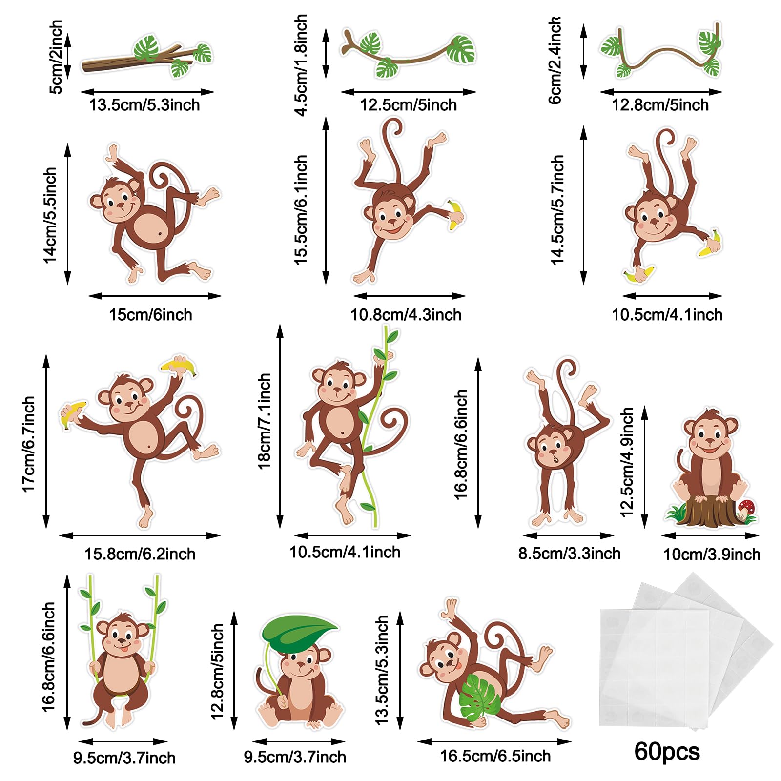 Printable Monkey Cut Outs Printable Monkey Paper Crown. Diy Cut Party