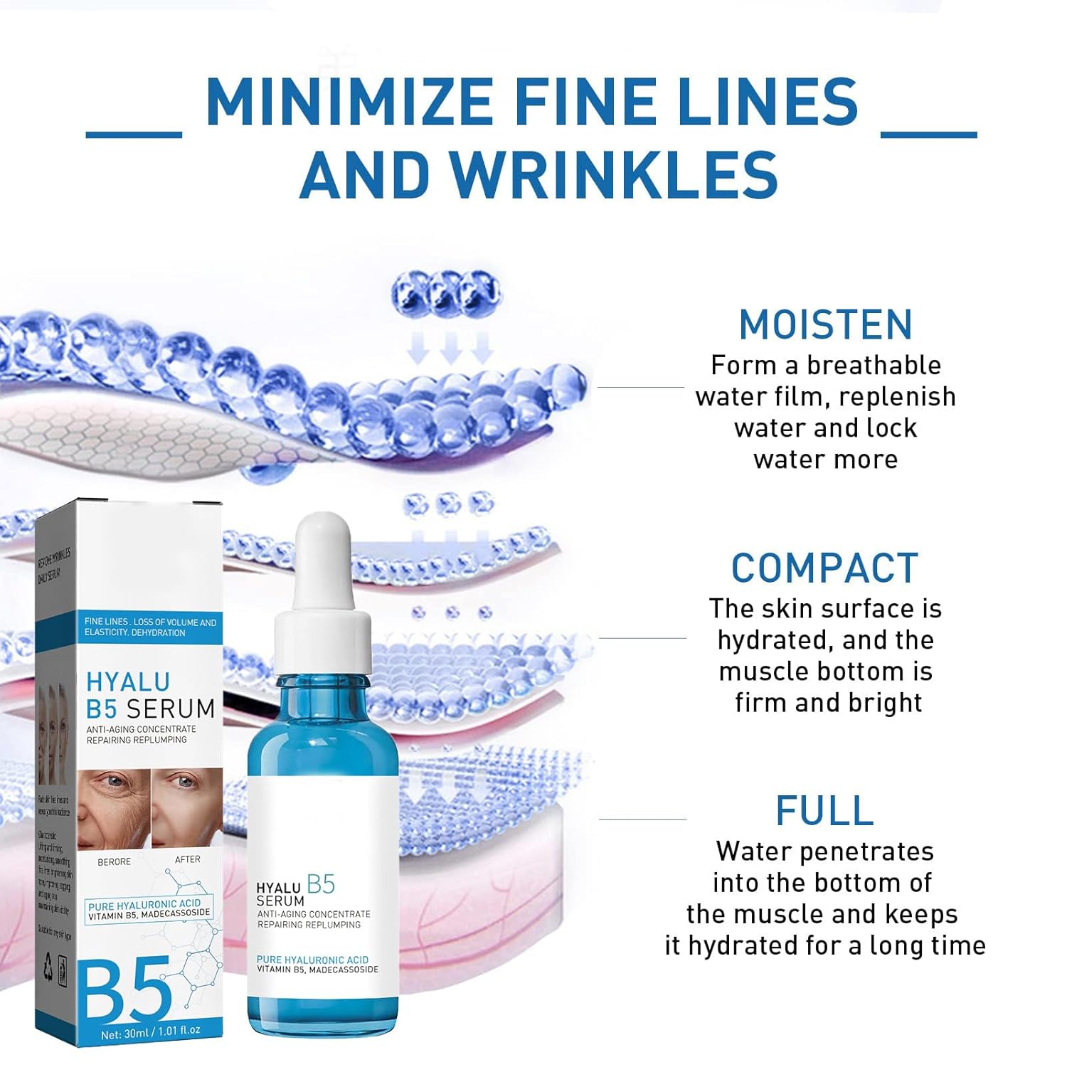 Glo Rx Botox Face Serum, Botox Stock Solution Facial Serum, Botox in a ...