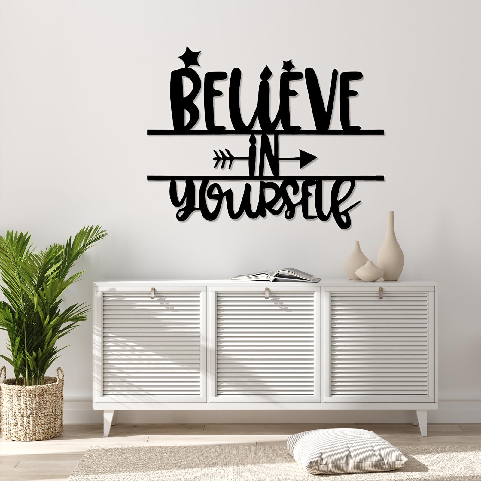 Believe Sign Wall Believe Sign Believe Wall Decor Wall Art