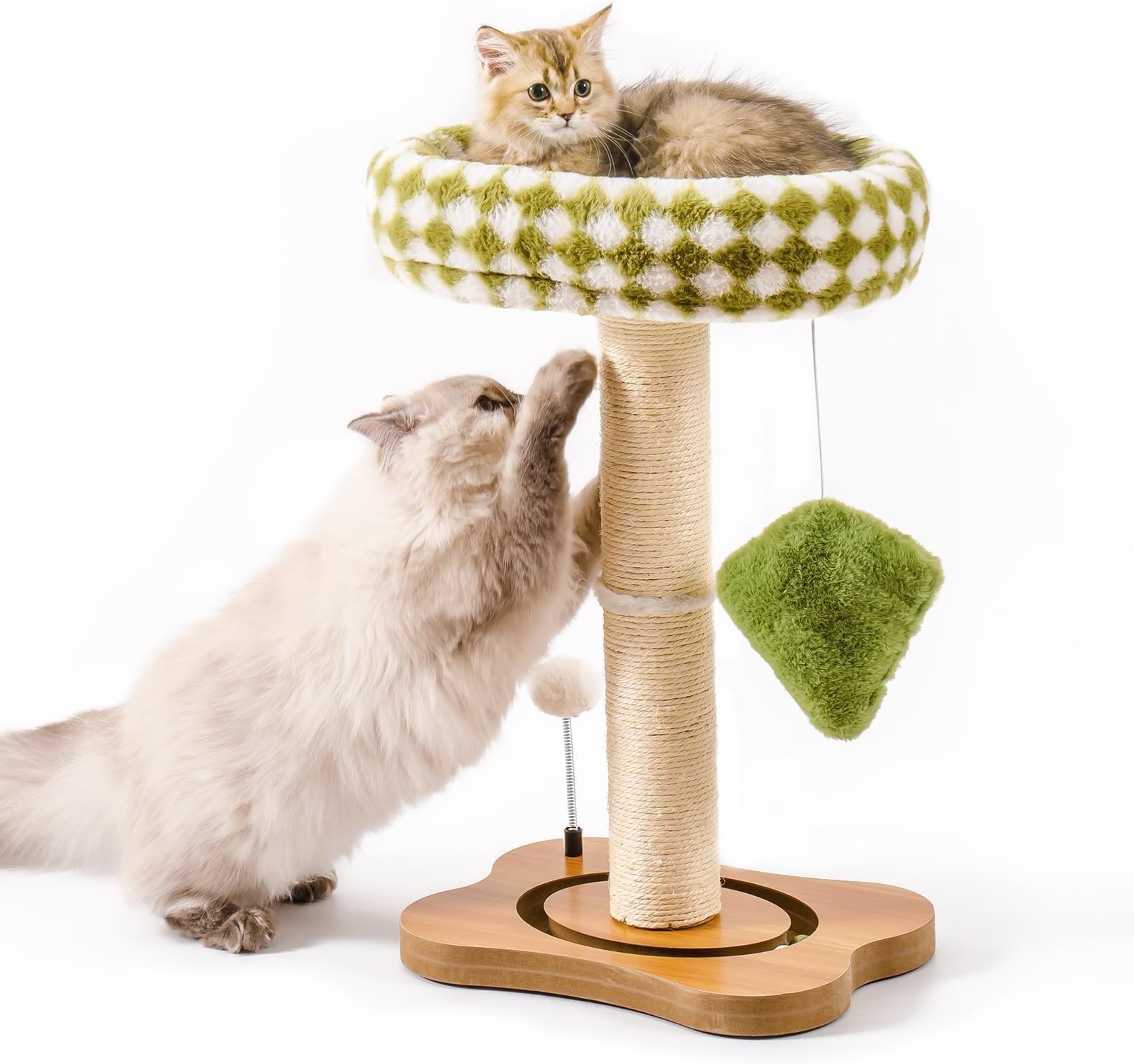 Amazon.com : Cat Scratching Post, 20" Plant Style Kitten Scratcher ...
