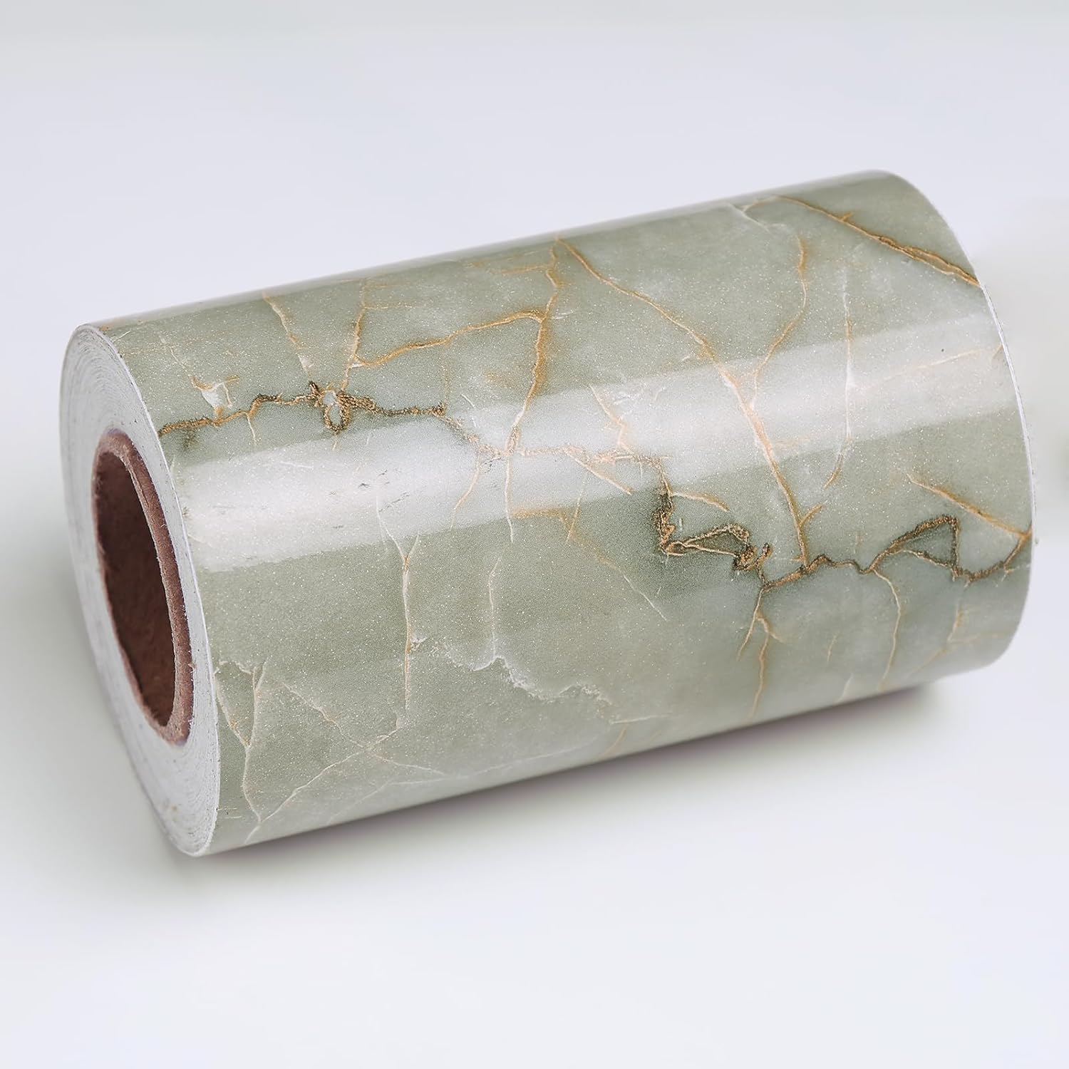 Amazon.com: Wallercity Marble Green Wallpaper Borders for Mirror Frame ...