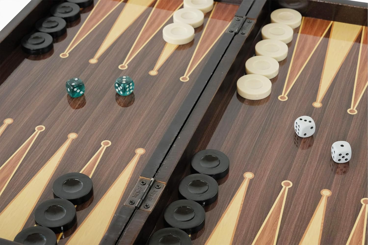 Amazon.com: Turkish Backgammon Board Game Set - 19'' Board Games for ...