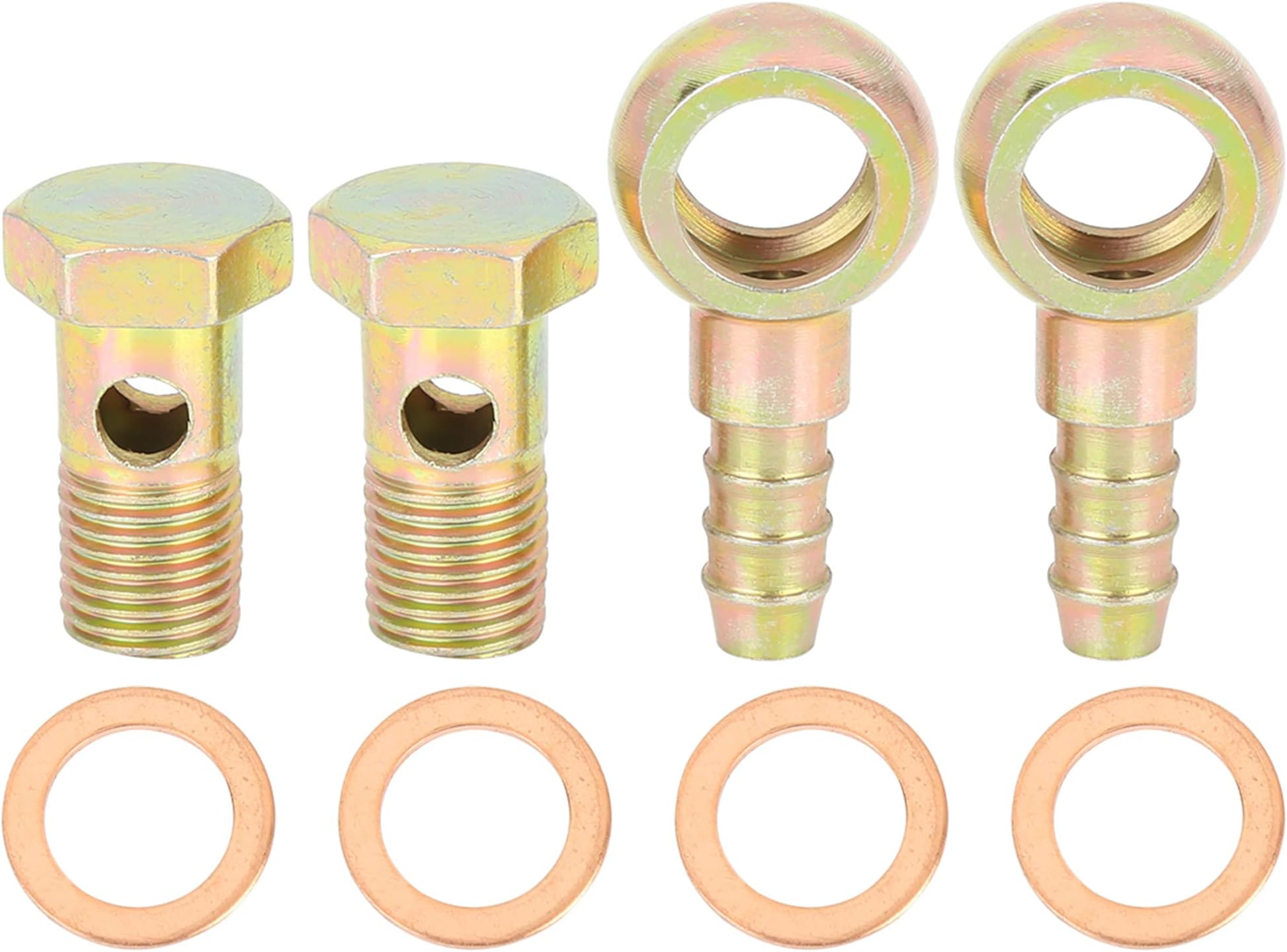 Amazon.com: 14mm to Male AN6 Banjo Bolt Fitting for Power Steering Pump ...