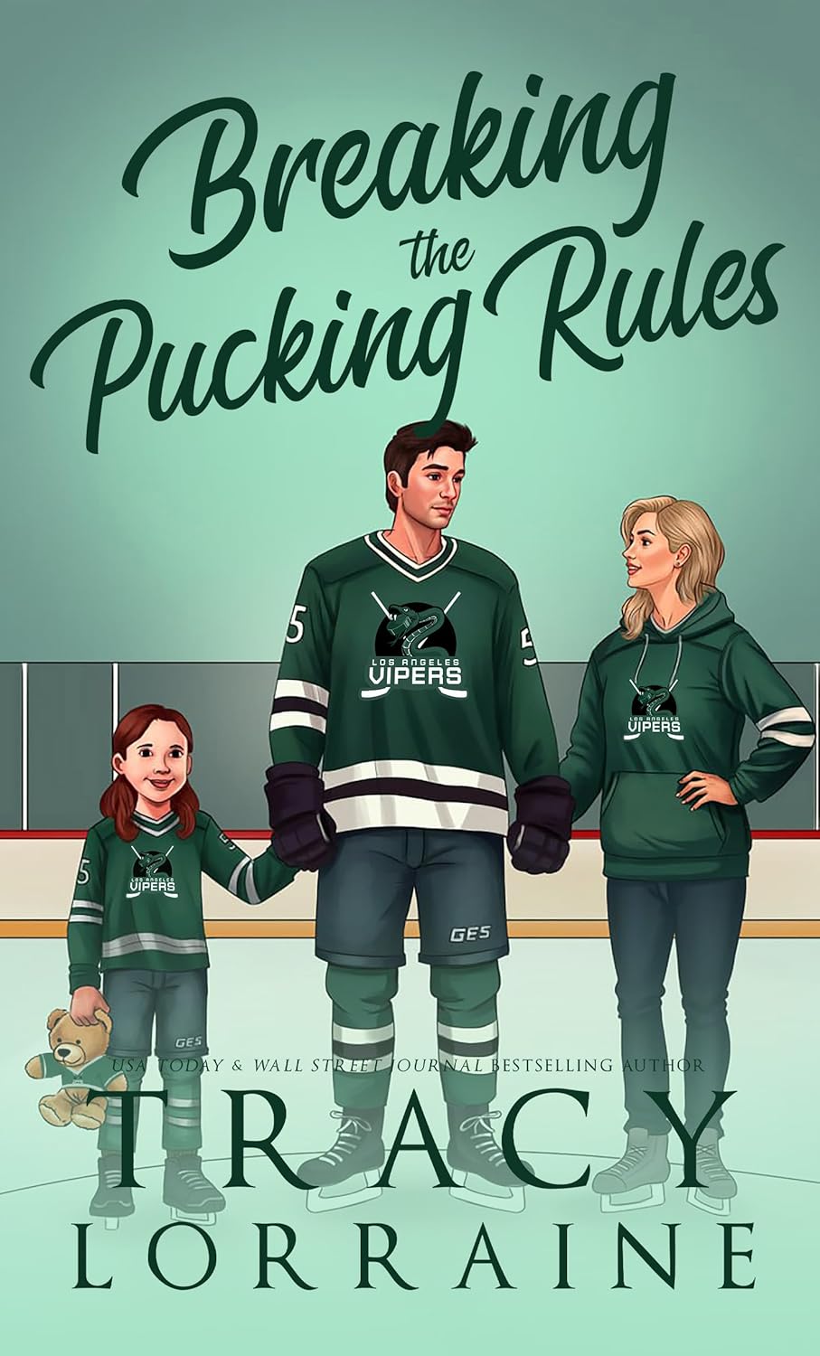 Breaking The Pucking Rules: A Grumpy Single Dad Hockey Romance (LA ...