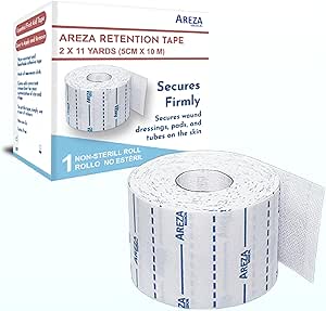 Amazon.com: Areza Medical Surgical Tape - Cut with Scissors - Retention ...