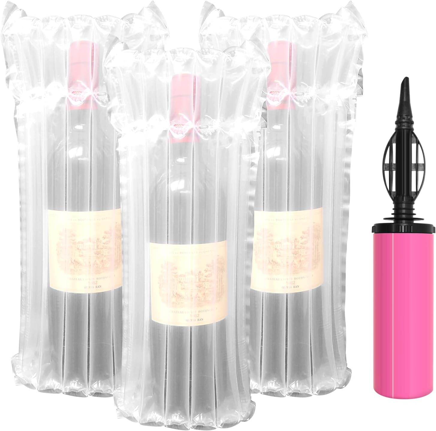 Amazon.com: Wine Bottle Protector Bags 50 Pack Inflatable Wine Boxes ...