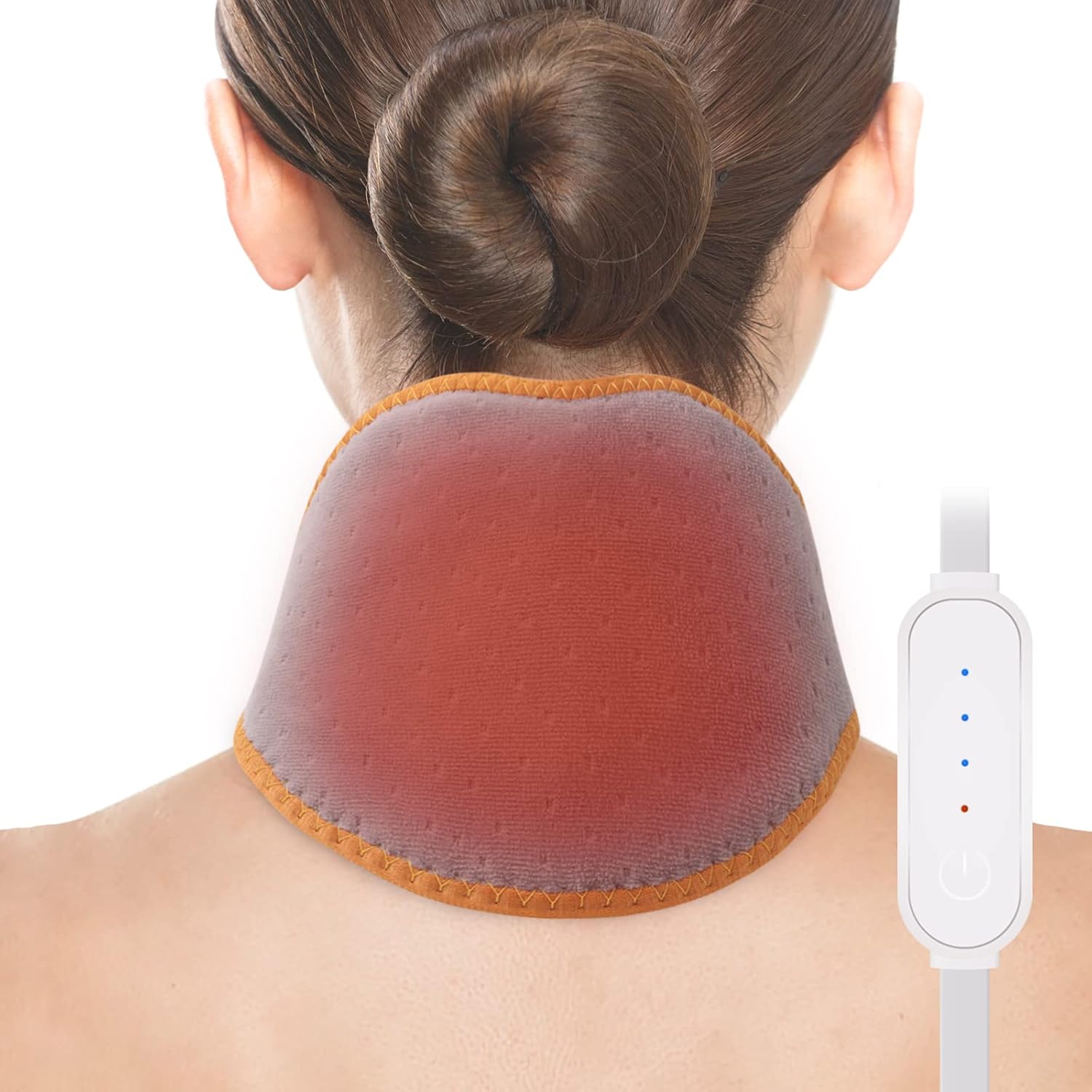 Comfheat Neck Heating Pad USB Portable Electric Heated Neck Wrap for ...